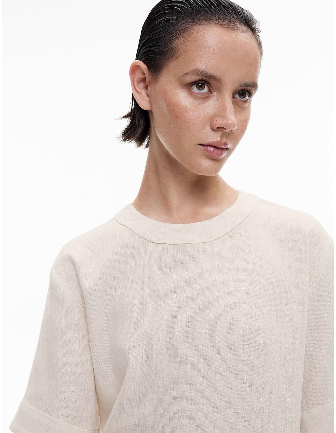 Witchery Linen Tee Dress | David Jones