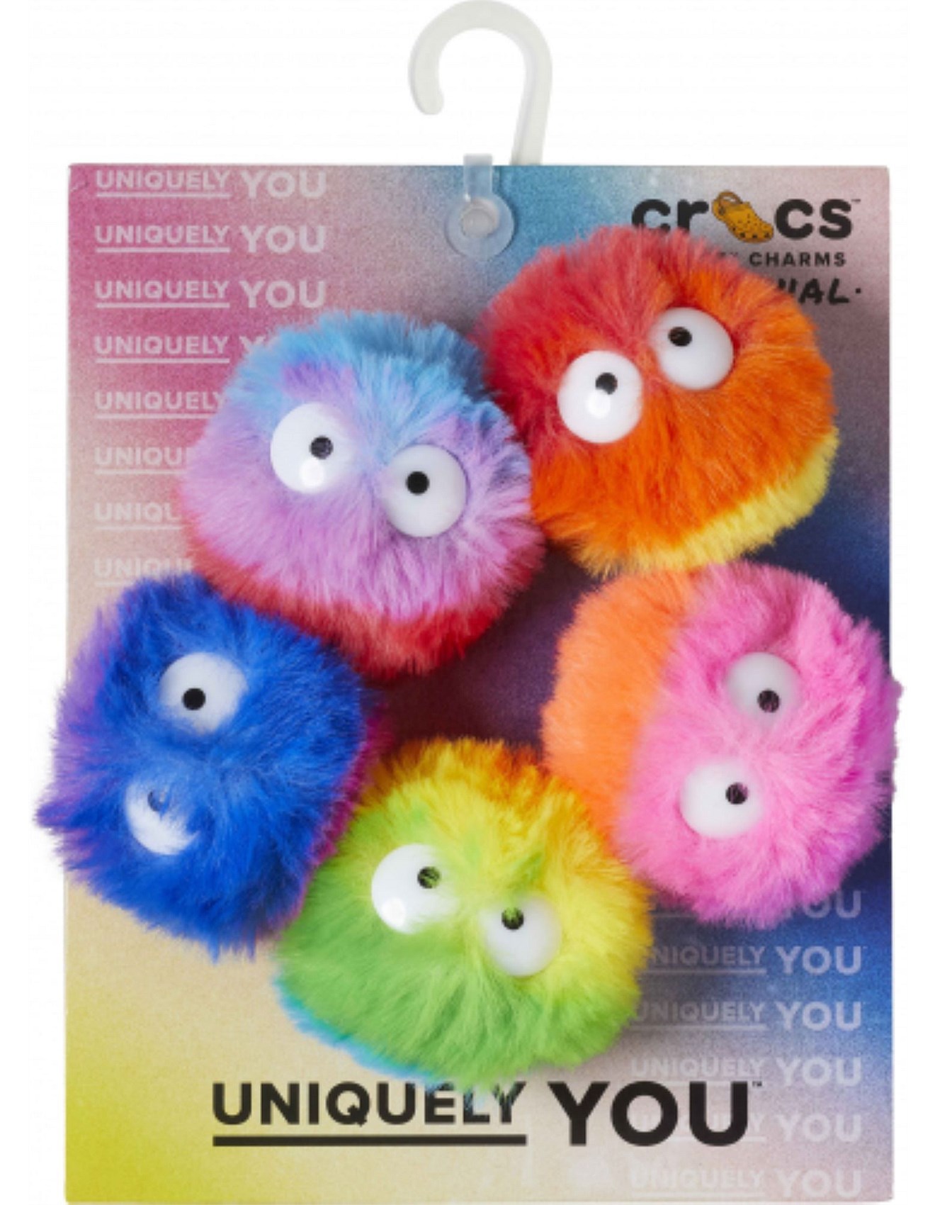 Crocs Fuzzy Puff Characters 5 Pack Jibbitz | David Jones