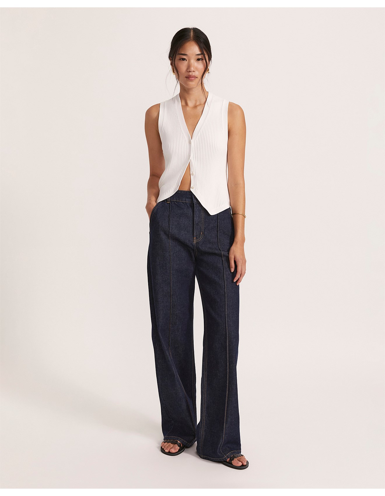 Saba Della Knit Vest | David Jones