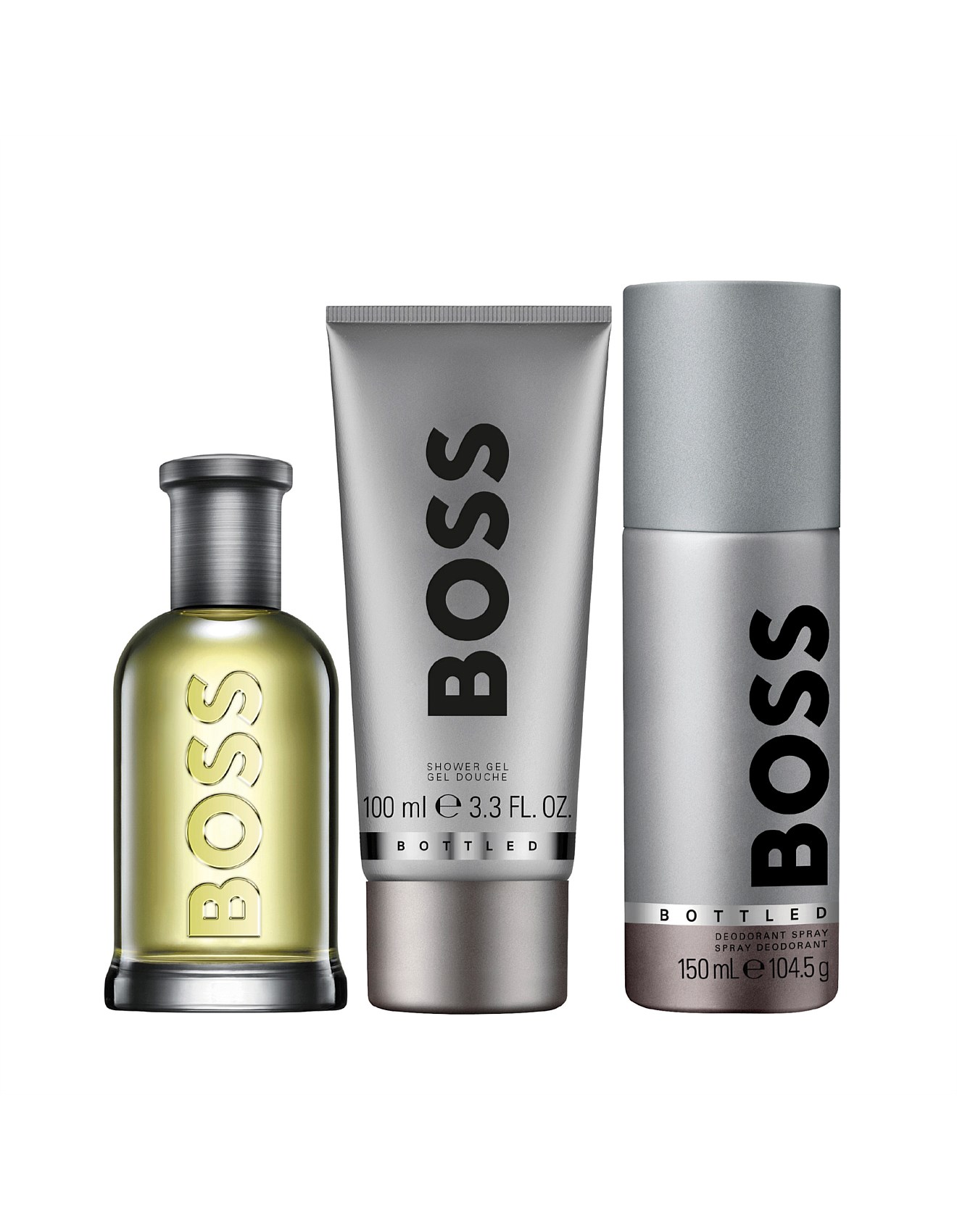 Boss Boss Bottled Edt 100ml Gift Set | David Jones