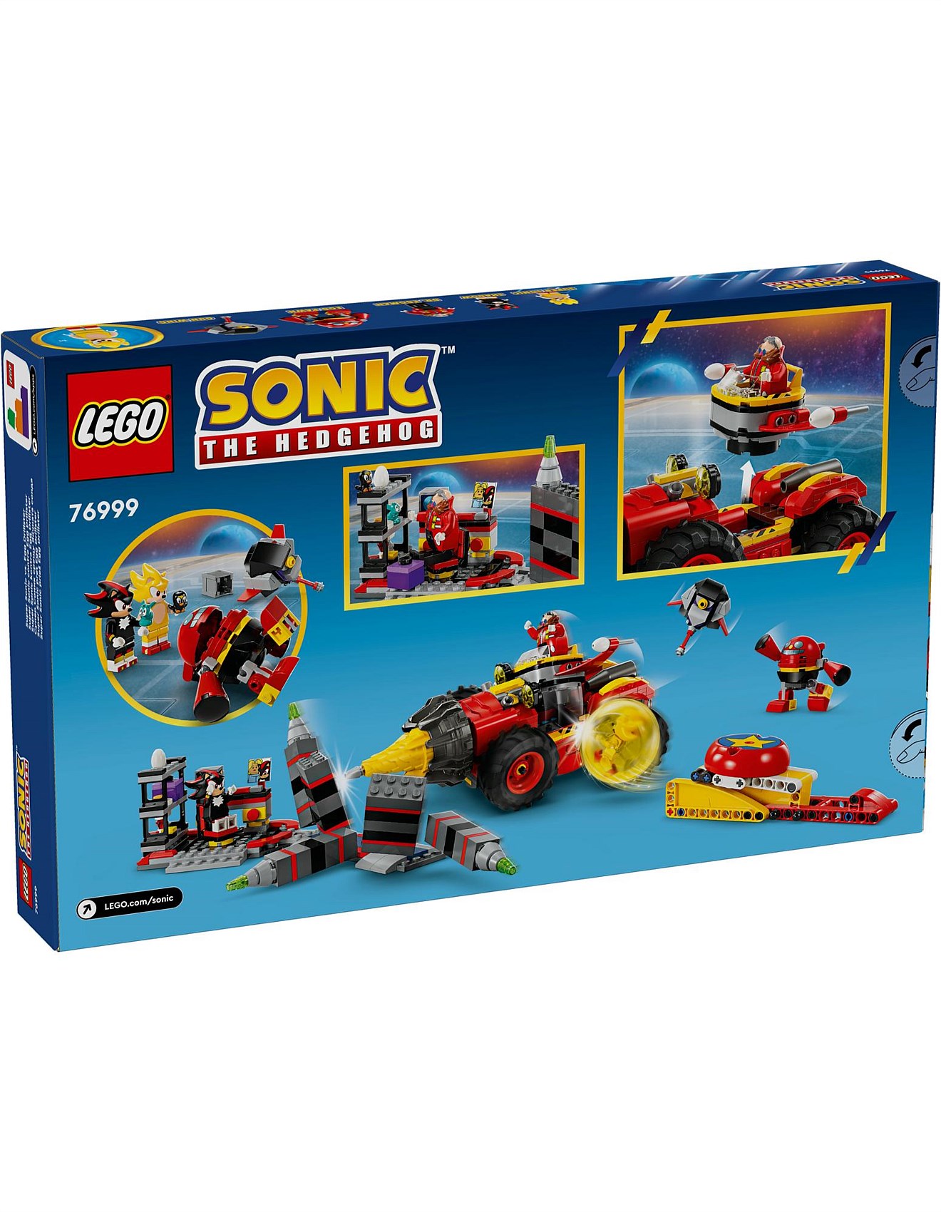 Lego Lego Sonic the Hedgehog Super Sonic Vs. Egg Drillster 76999 ...