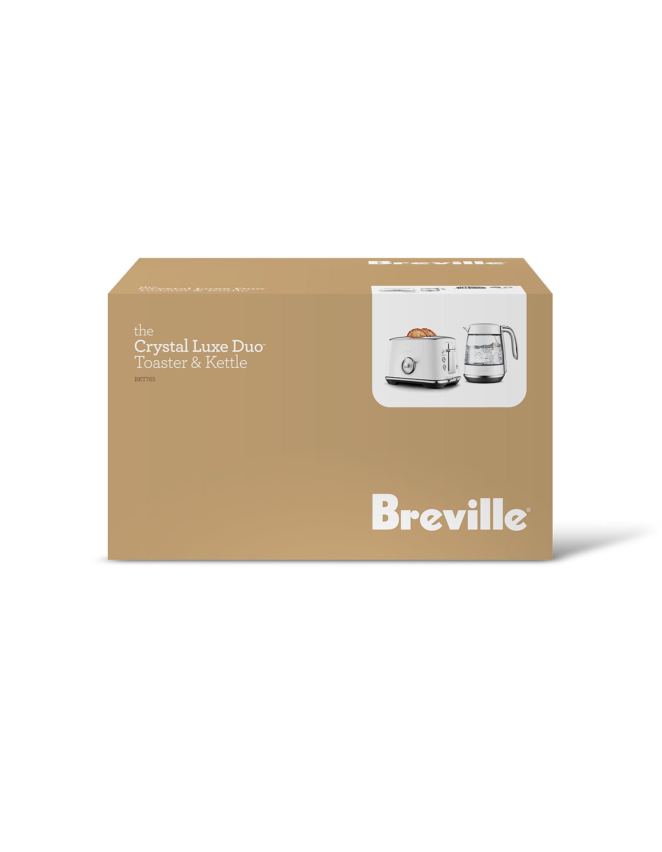 Breville Bkt765sst the Luxe Crystal Kettle & Toaster Breakfast Pack ...