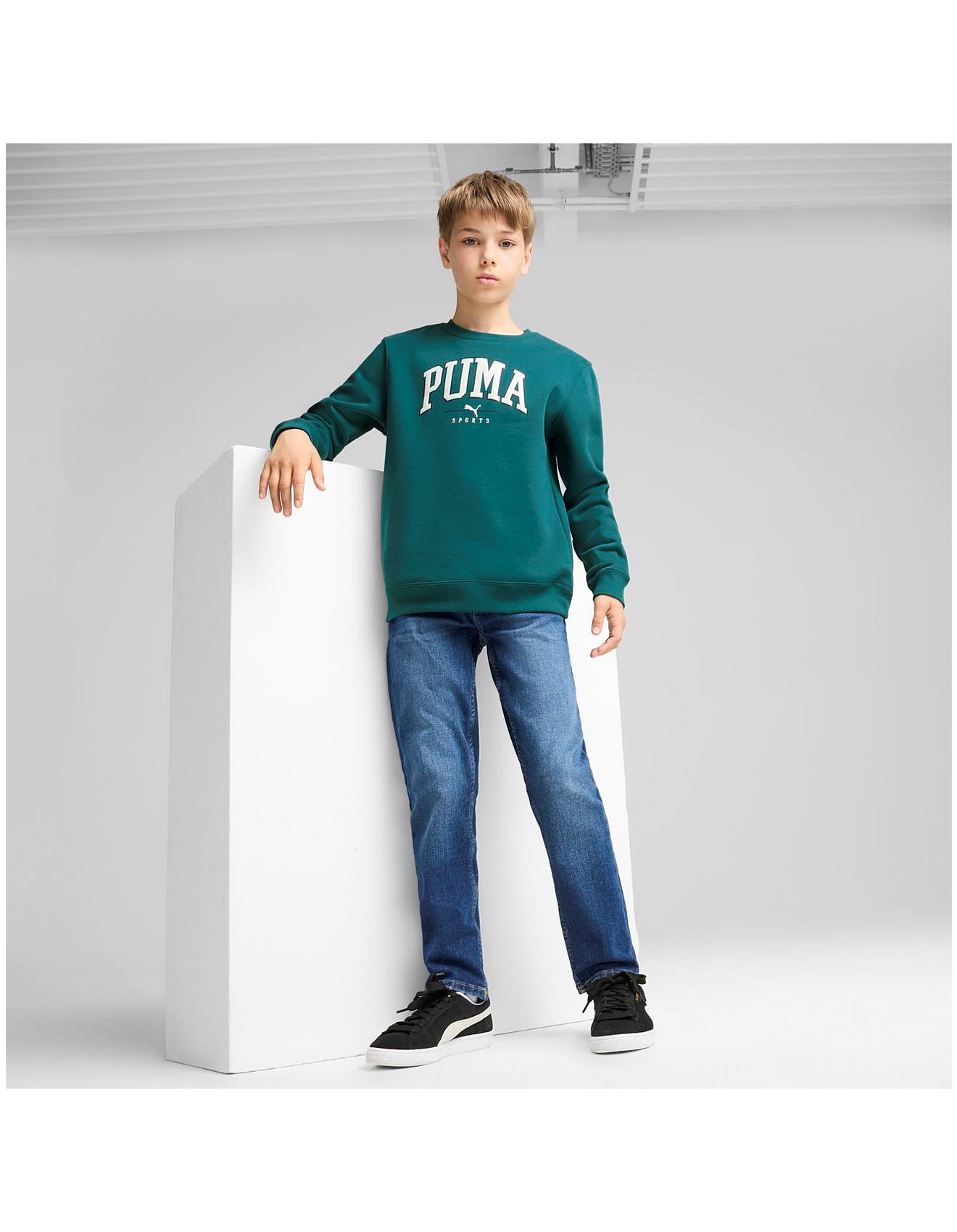 Puma Puma Squad Crew Fl B | David Jones