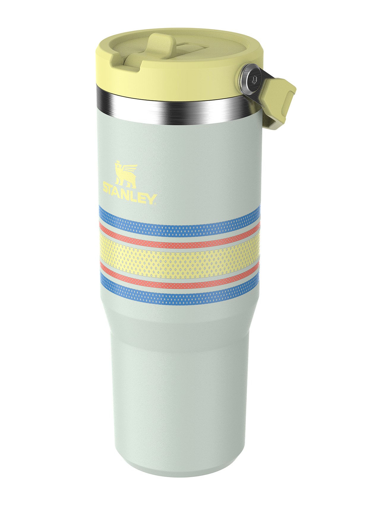 Stanley Classic Flip Straw Tumbler 30oz Varsity Mint Mesh -Mist Mesh ...