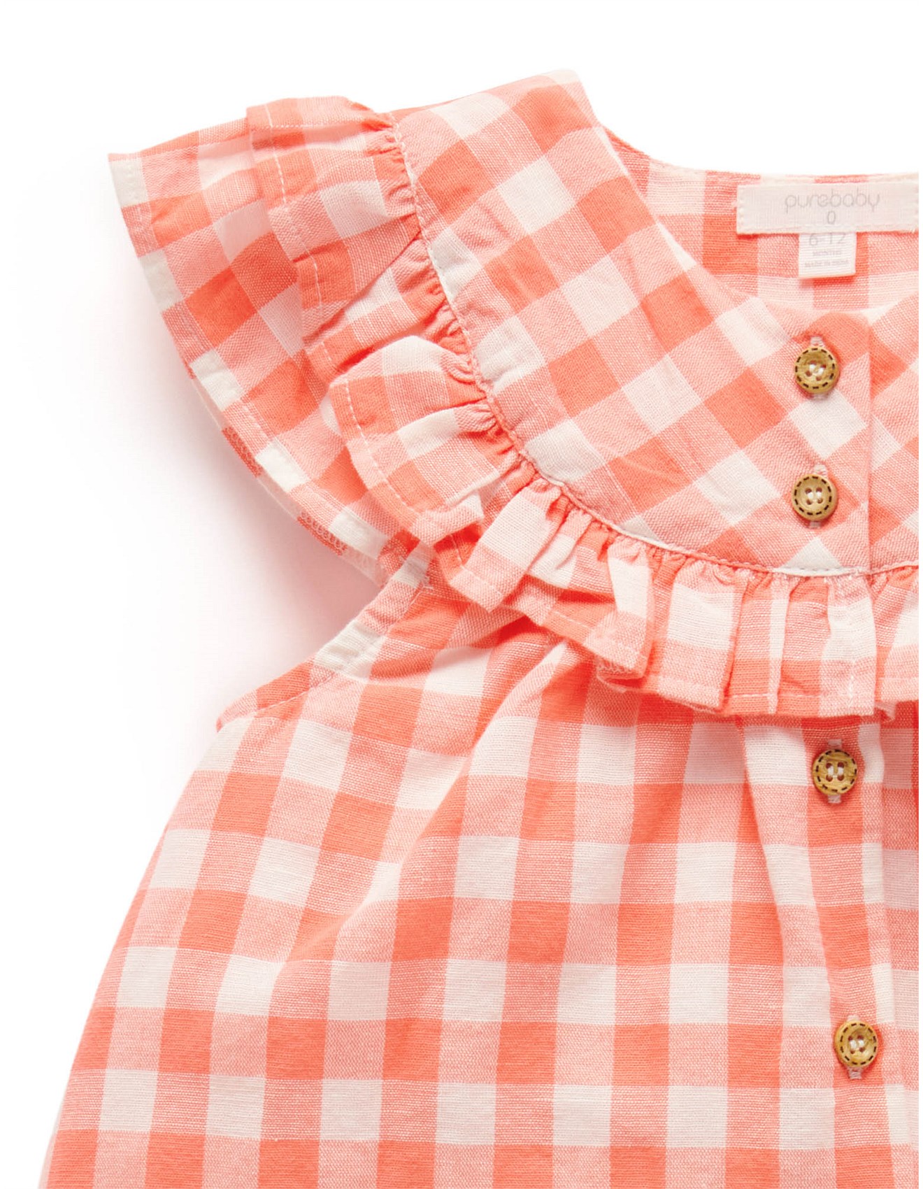 Purebaby Gingham Set | David Jones
