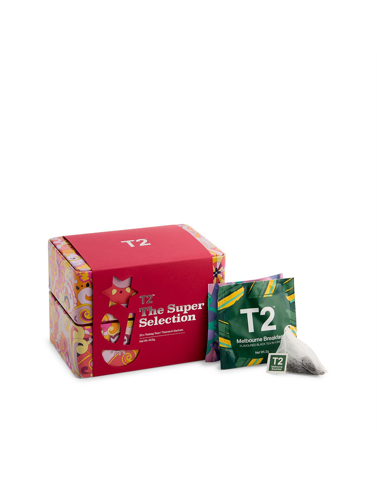 T2 the Super Selection Tea Bag Gift Pack 2024 | David Jones