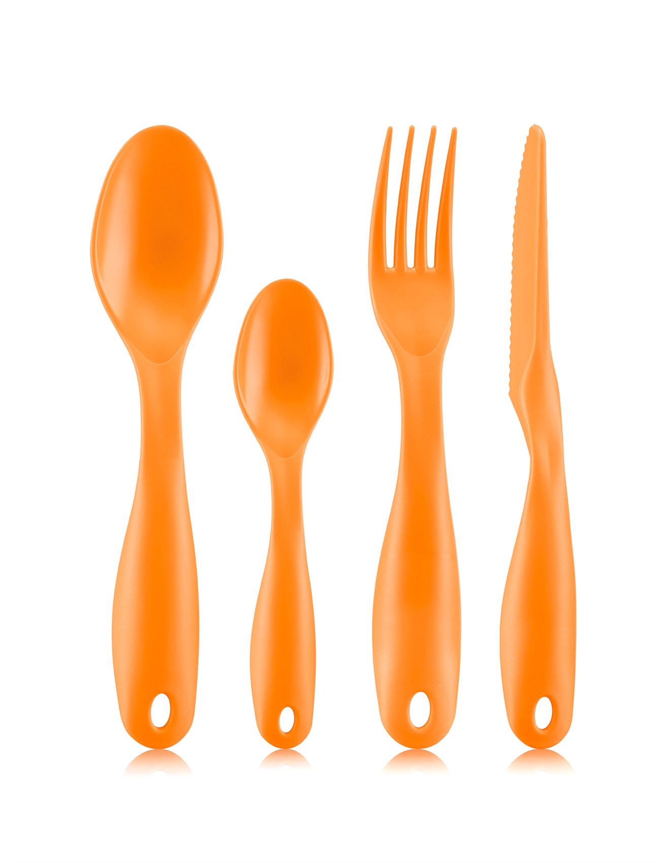 Bodum Bistro Lunch Box W Cutlery Orange Flame | David Jones