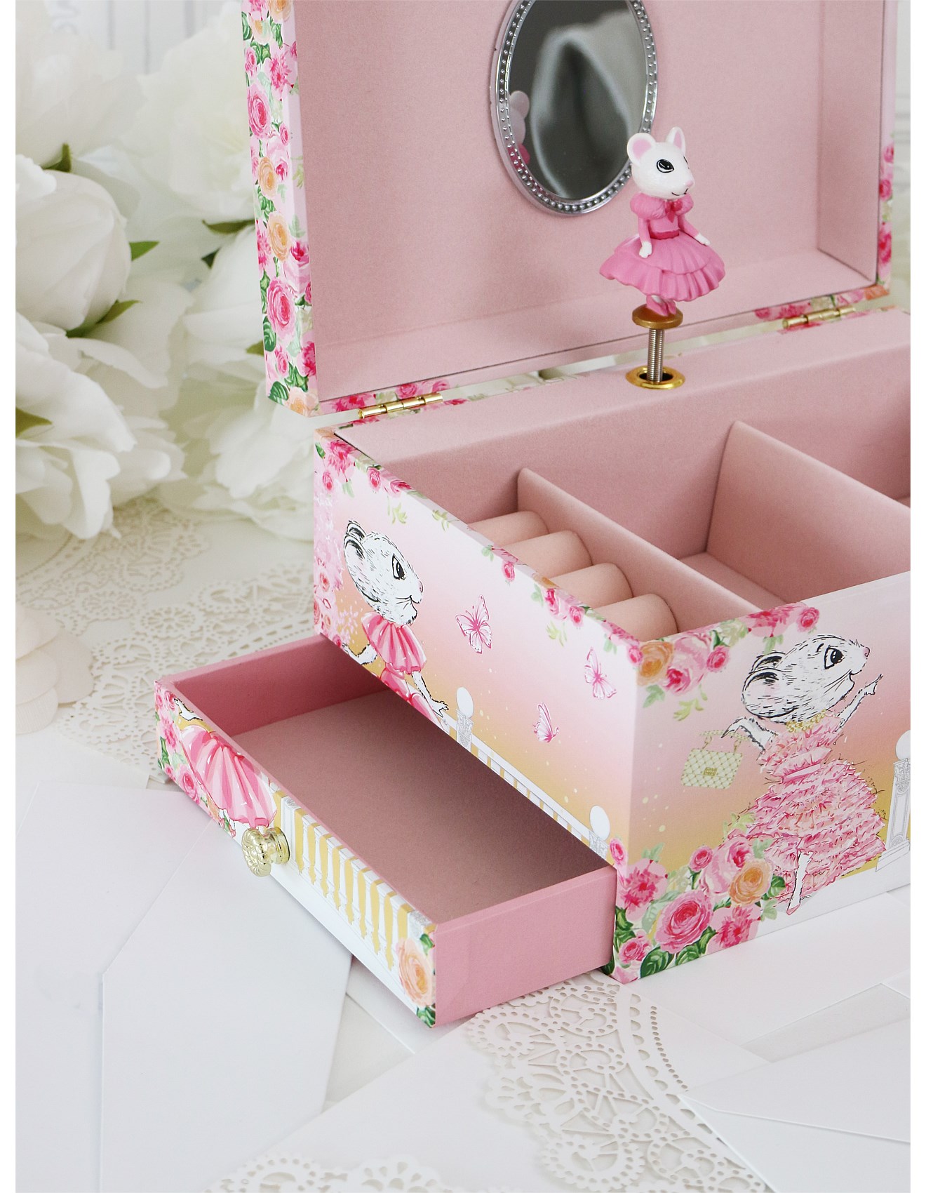 Claris the Mouse Claris Musical Jewellery Box | David Jones
