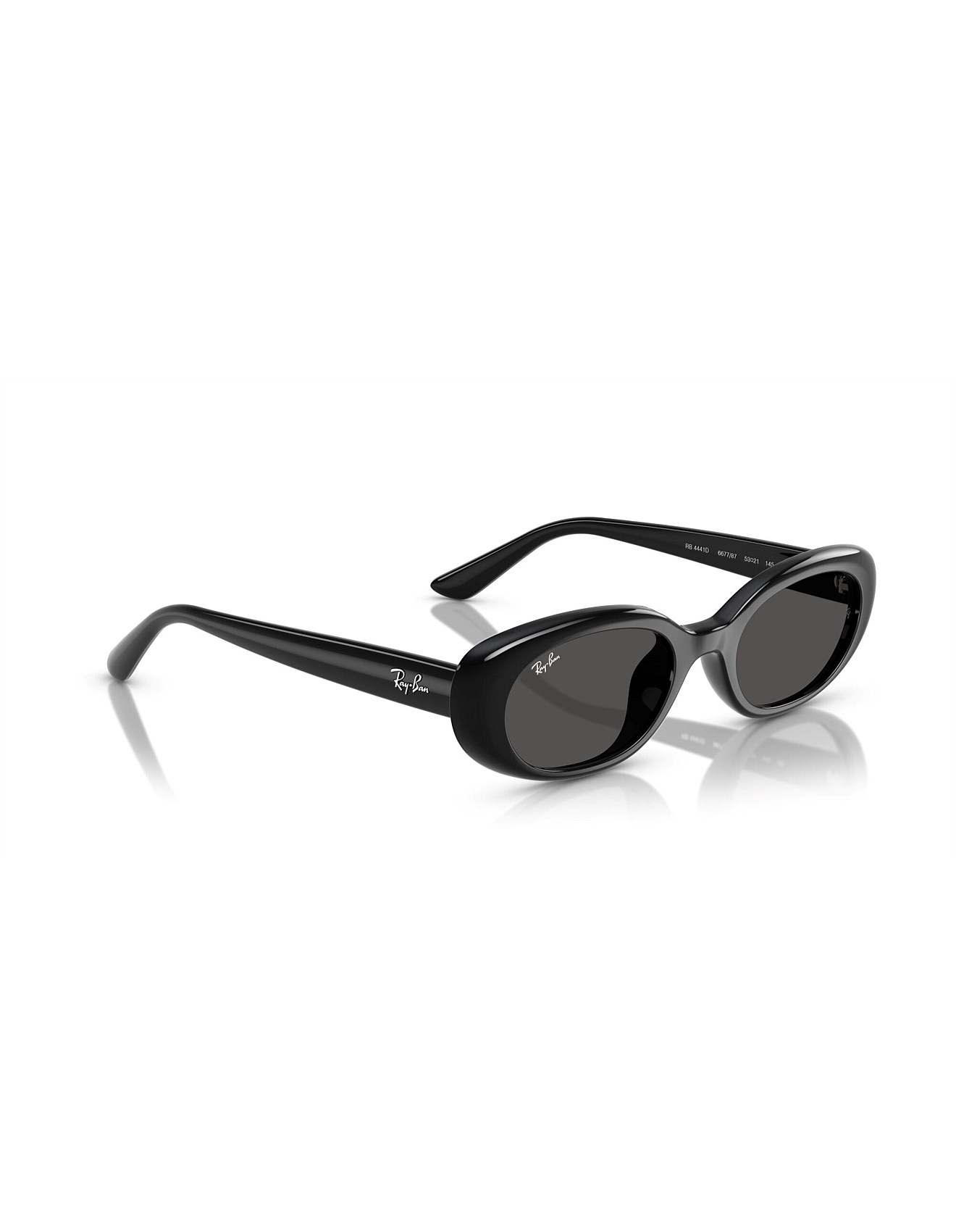Ray-ban Pillow Black Dark Grey Sunglasses | David Jones