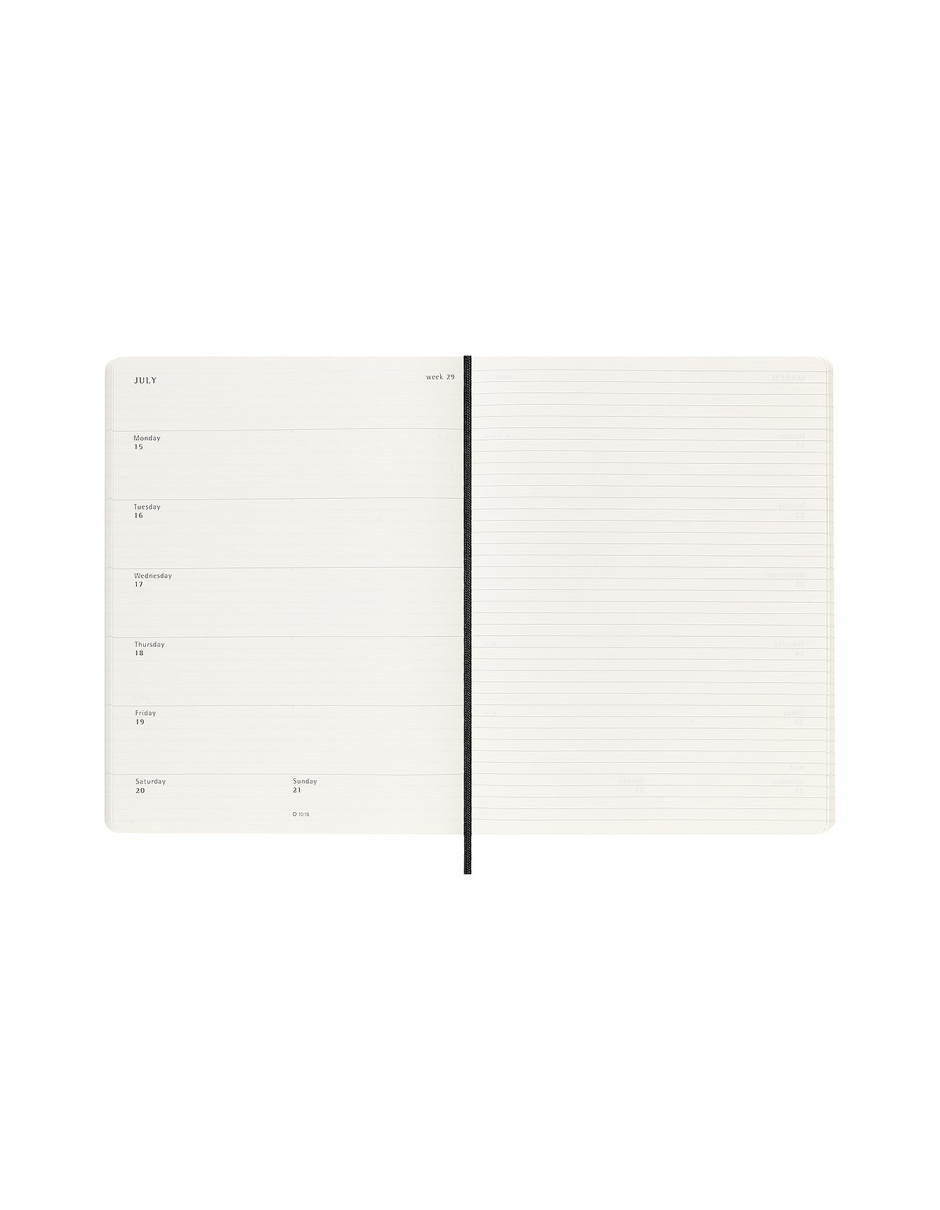 Moleskine 2025 12 Month Weekly Notebook Sc Diary Extra Large | David Jones