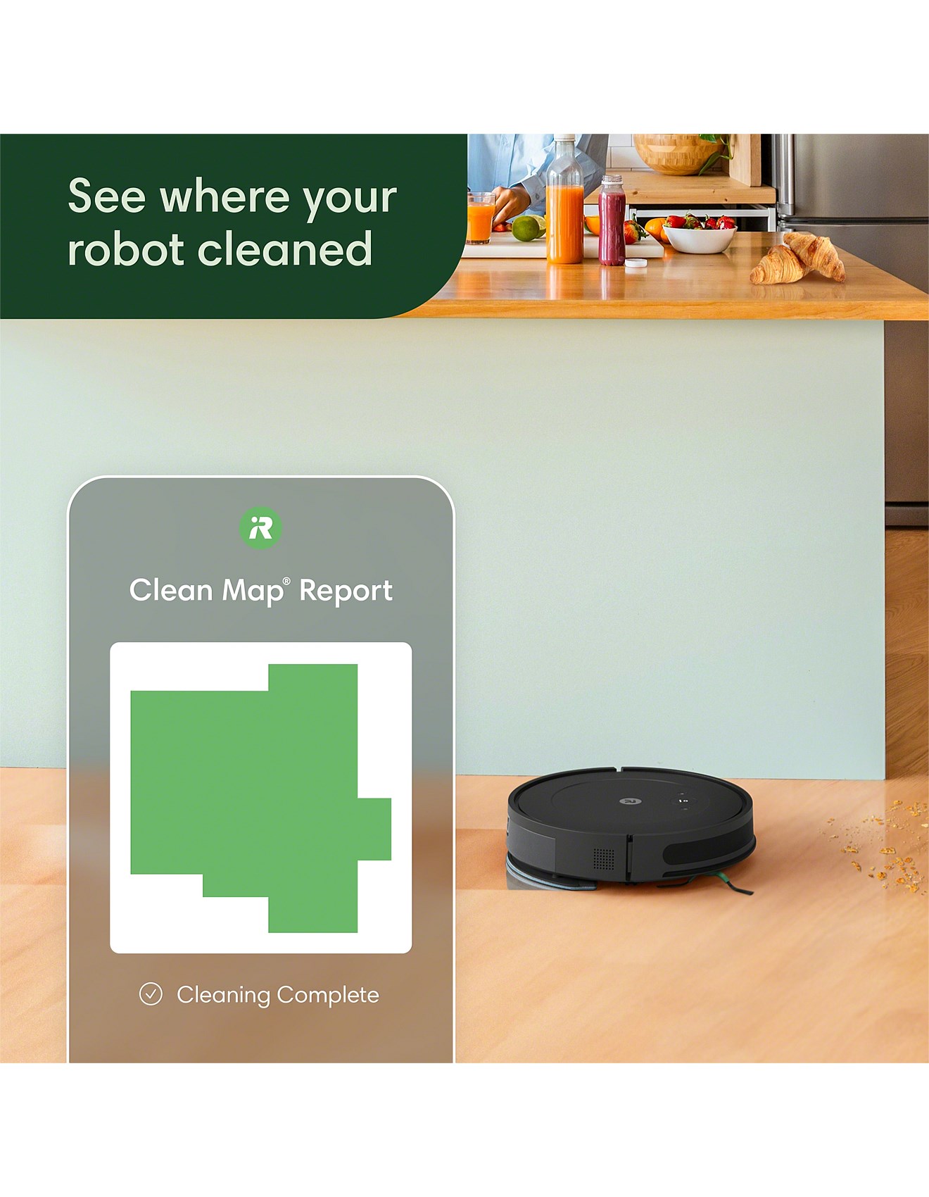Irobot Roomba Combo Essential Robot Vacuum & Mop | David Jones