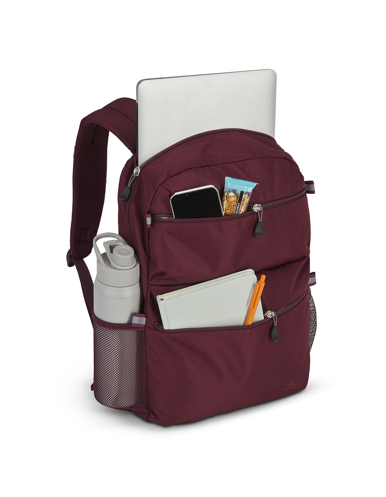 High Sierra Everclass Backpack Maroon | David Jones