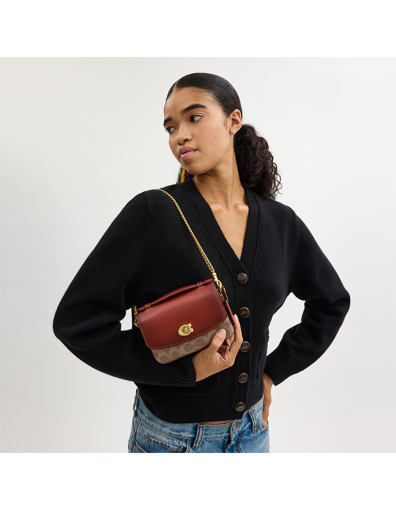 Coach Cassie Crossbody Bag 17 In Signature Canvas | David Jones