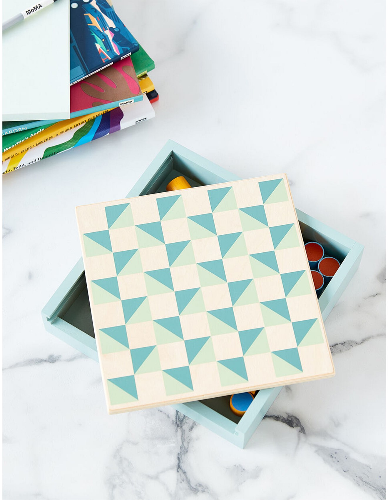 Moma Moma Chess & Checkers Set | David Jones