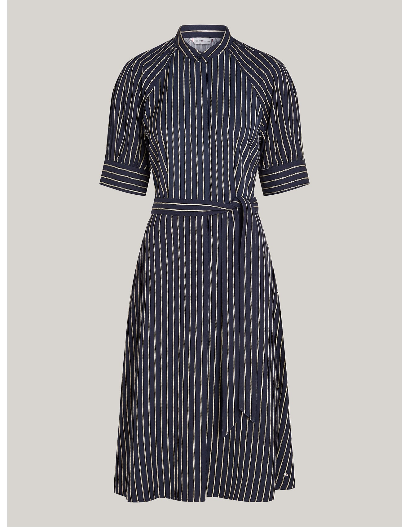 Tommy Hilfiger Rope Stripe Relaxed Midi Shirt Dress | David Jones