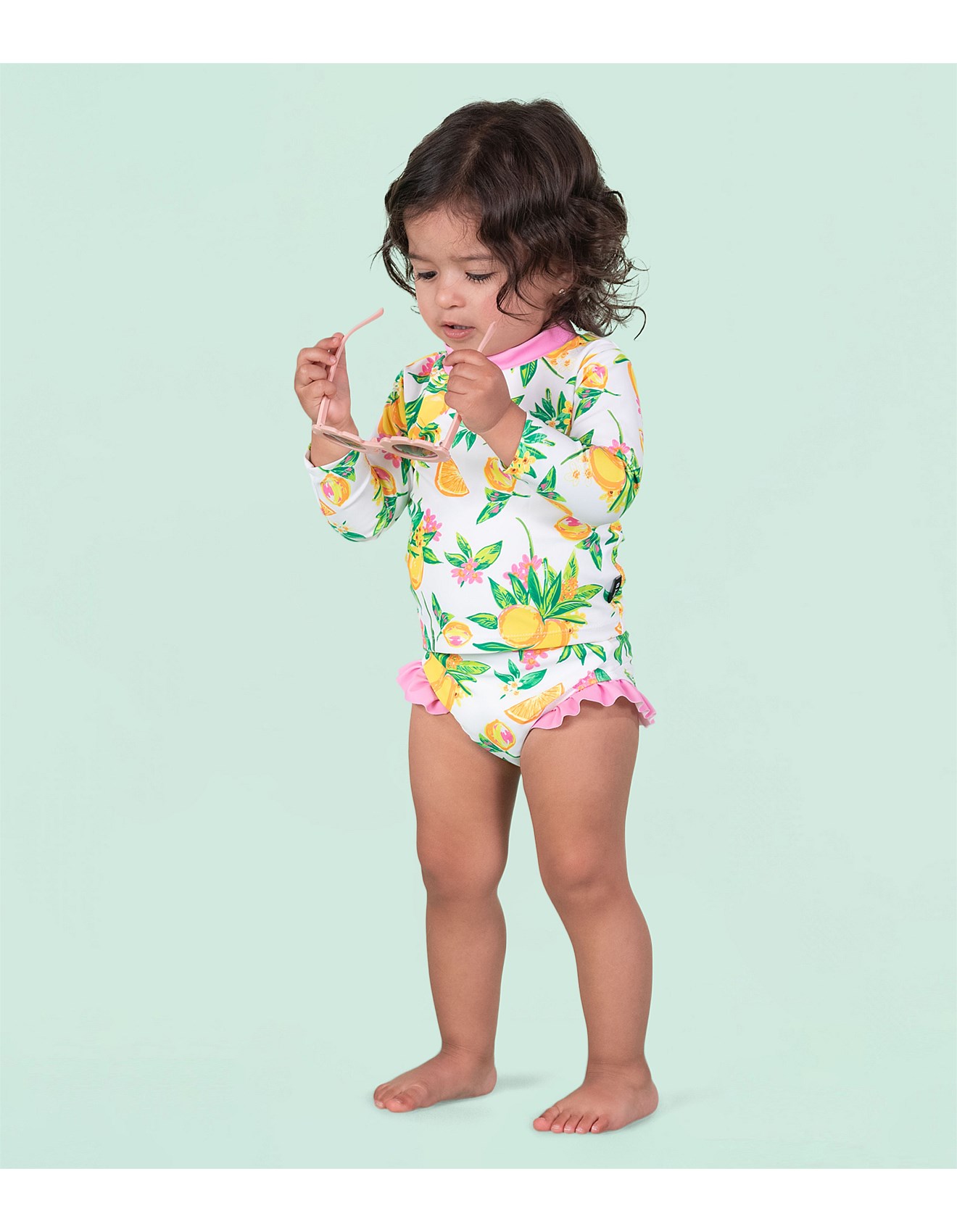 Rock Your Baby Clementine Long Sleeve Rashie Set | David Jones