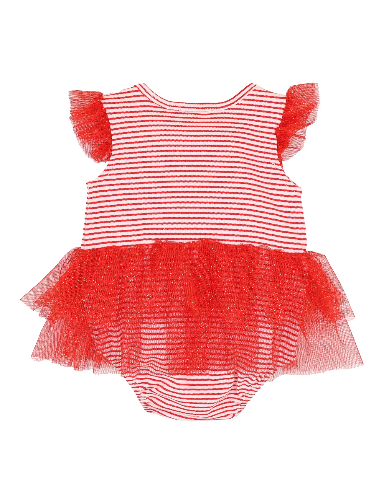 Bebe By Minihaha Reindeer Bodysuit With Overlay Skirt | David Jones