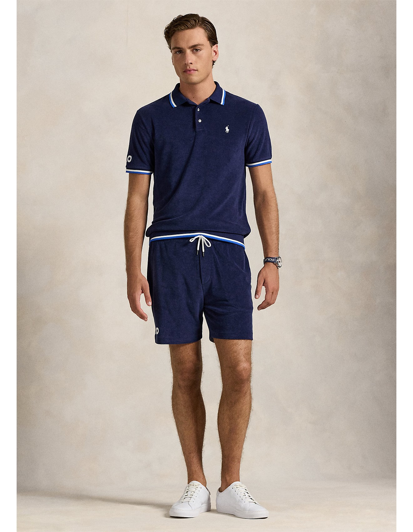 Polo Ralph Lauren Australian Open Terry Polo Shirt | David Jones
