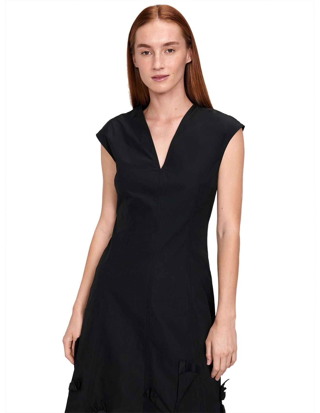 Veronika Maine Twill Memory Midi Dress | David Jones