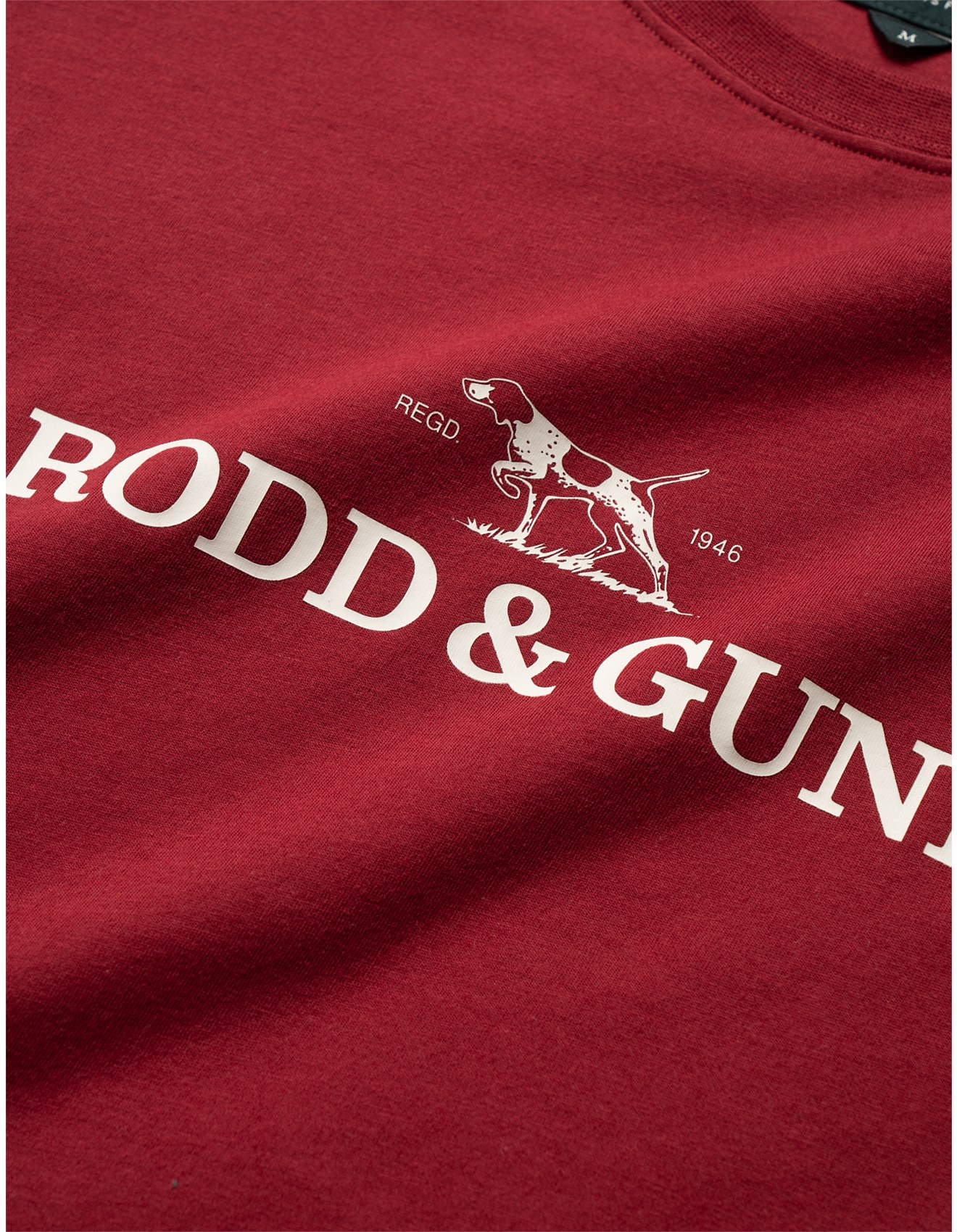 Rodd & Gunn Logo T-shirt-burnt Red | David Jones