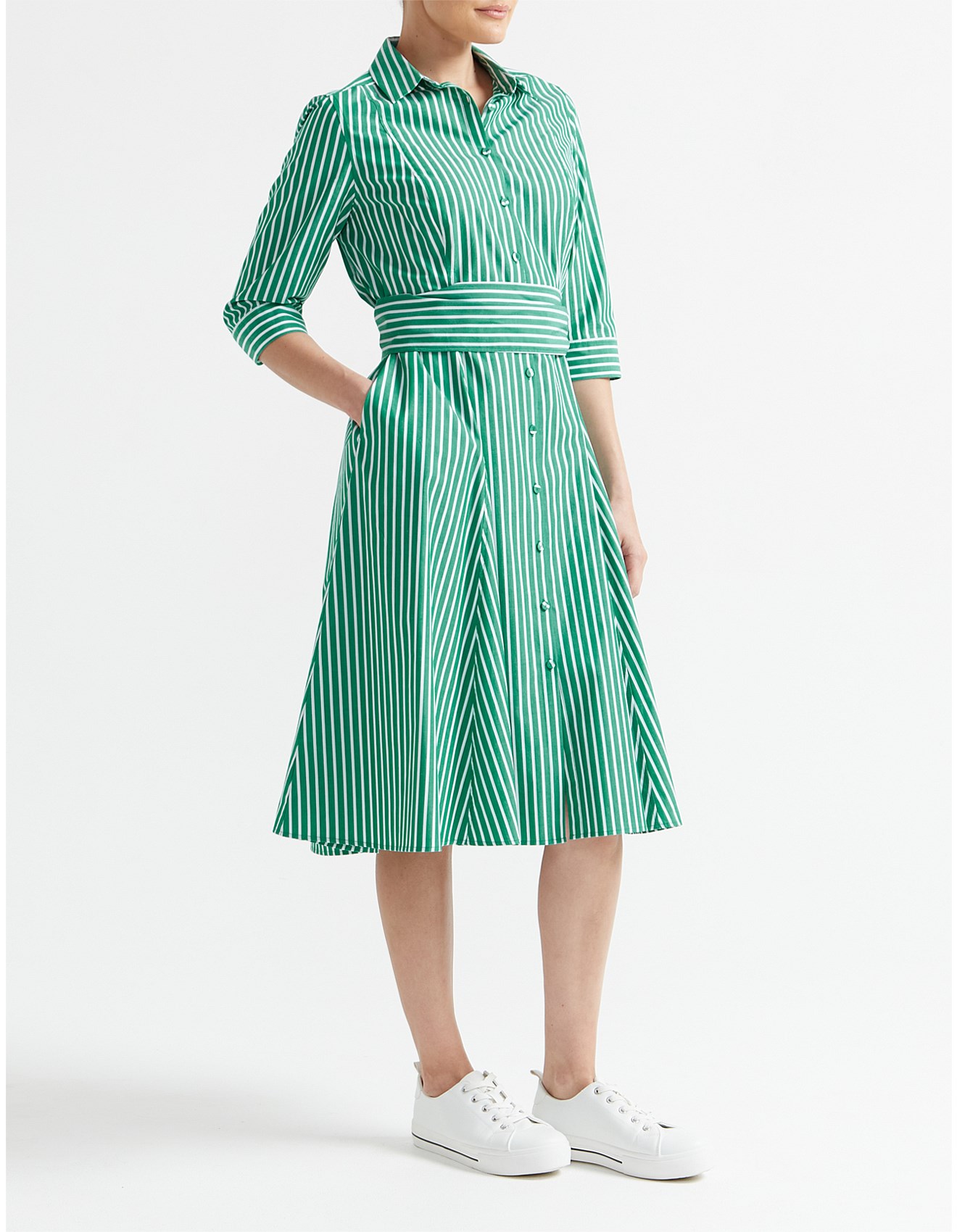 David Jones Collection Classic Shirt Dress | David Jones