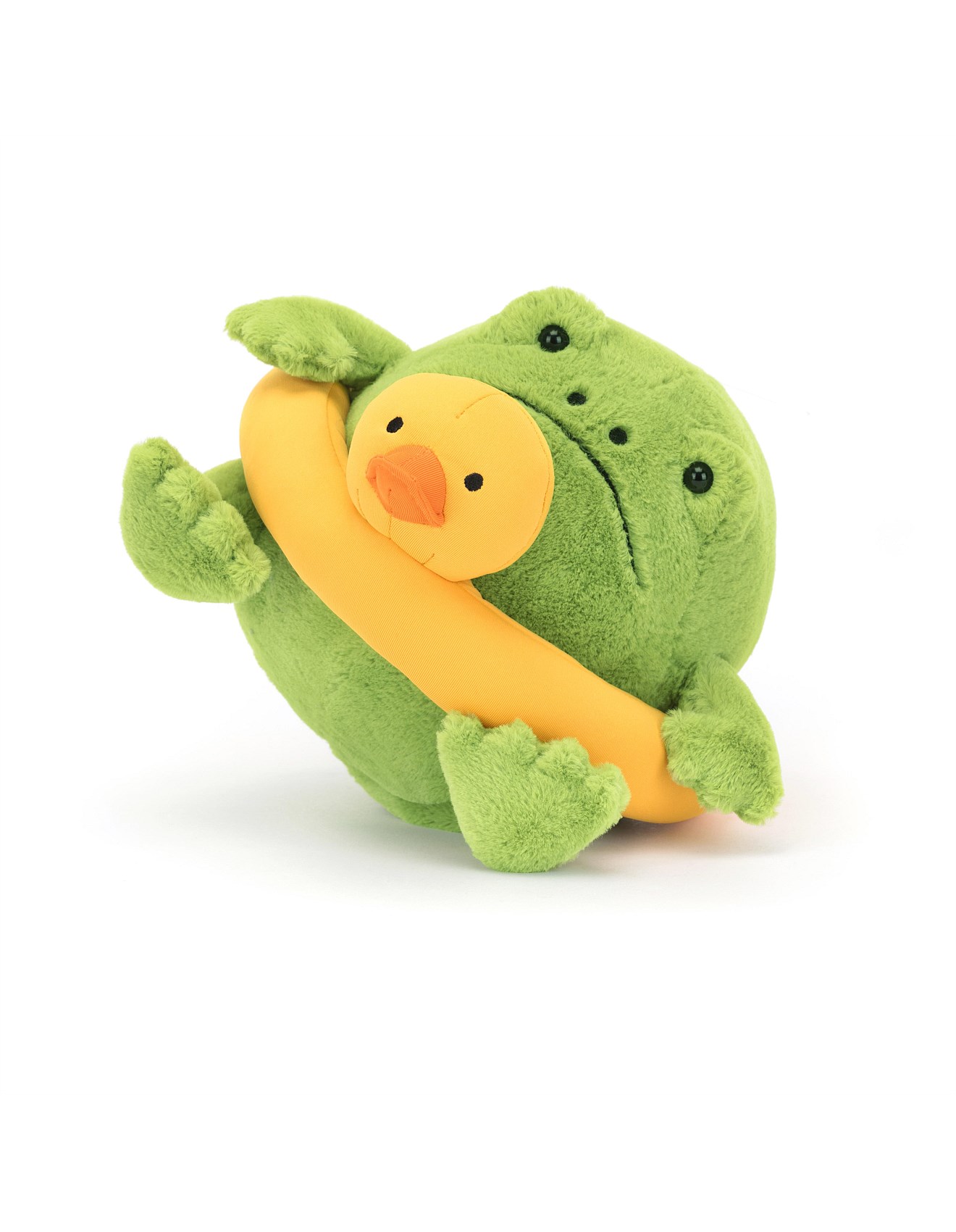 Jellycat Ricky Rain Frog Rubber Ring | David Jones