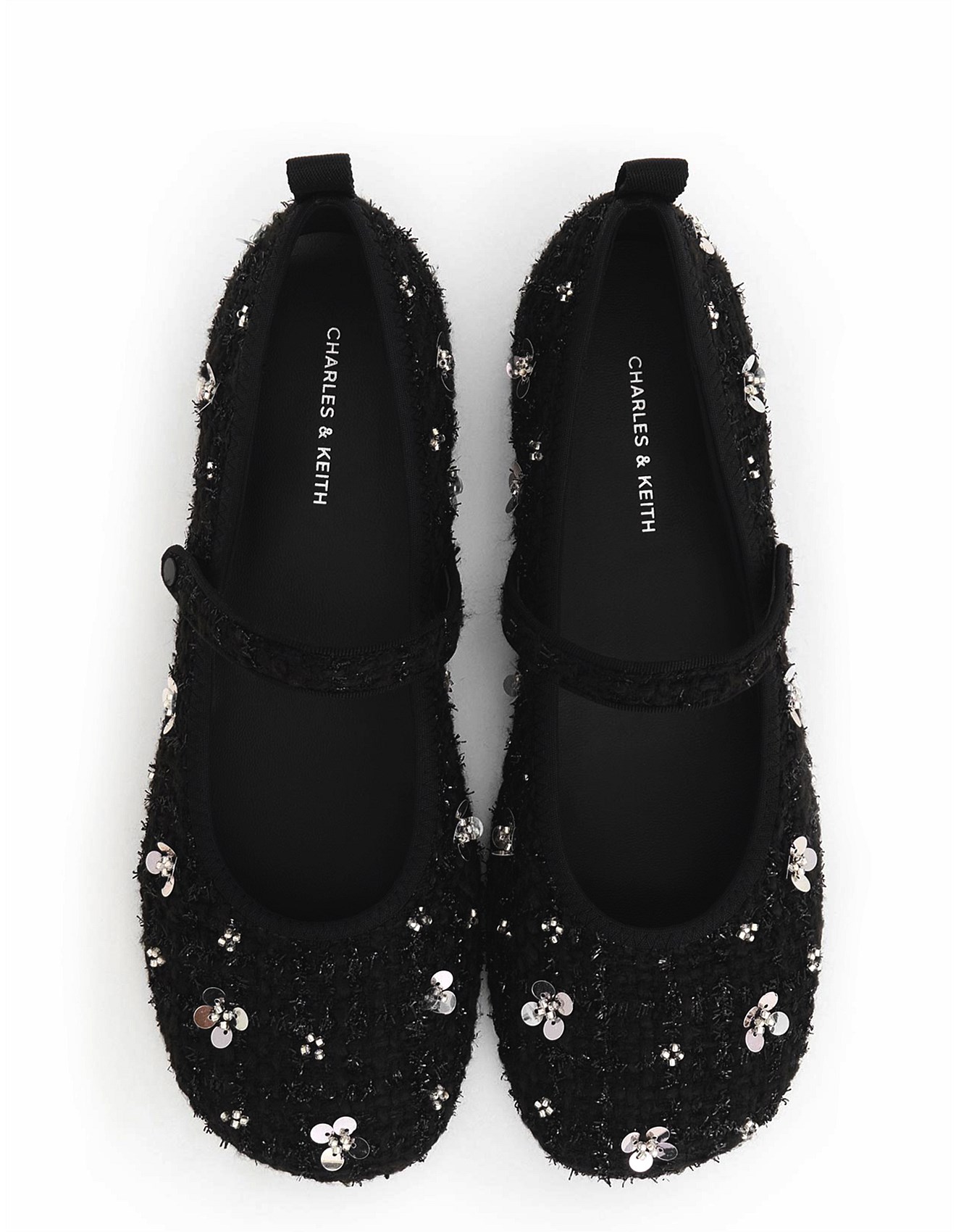 Charles & Keith Women's Covered Flats Shoe | David Jones