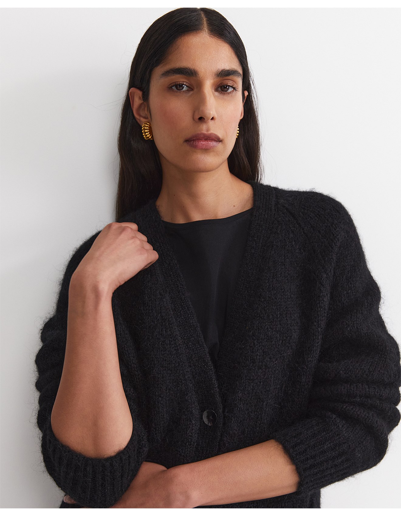 Sportscraft Sarish Cocoon Coatigan Grey Marle | David Jones