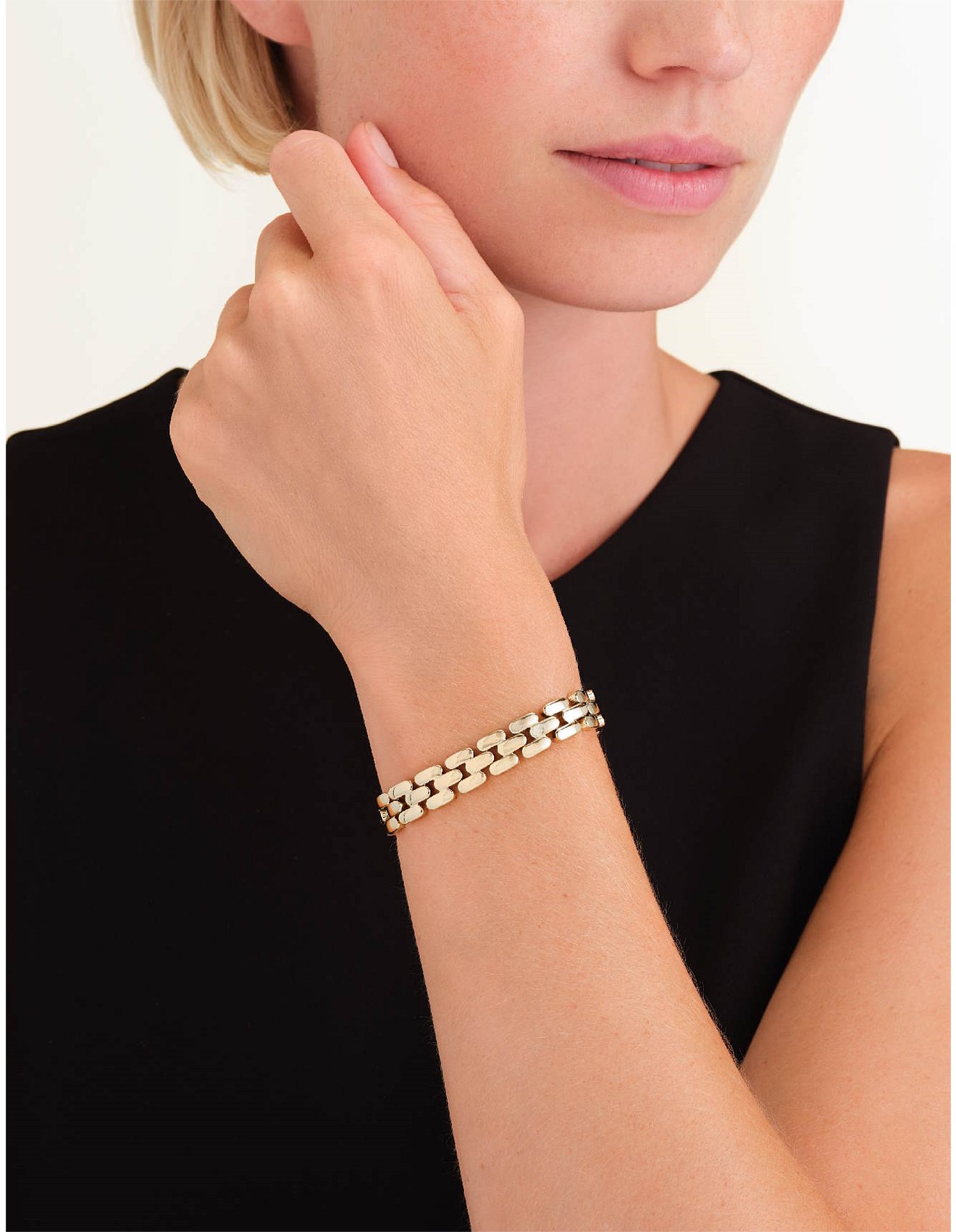 Rosefield Rosefield Legacy Gold Bracelet | David Jones