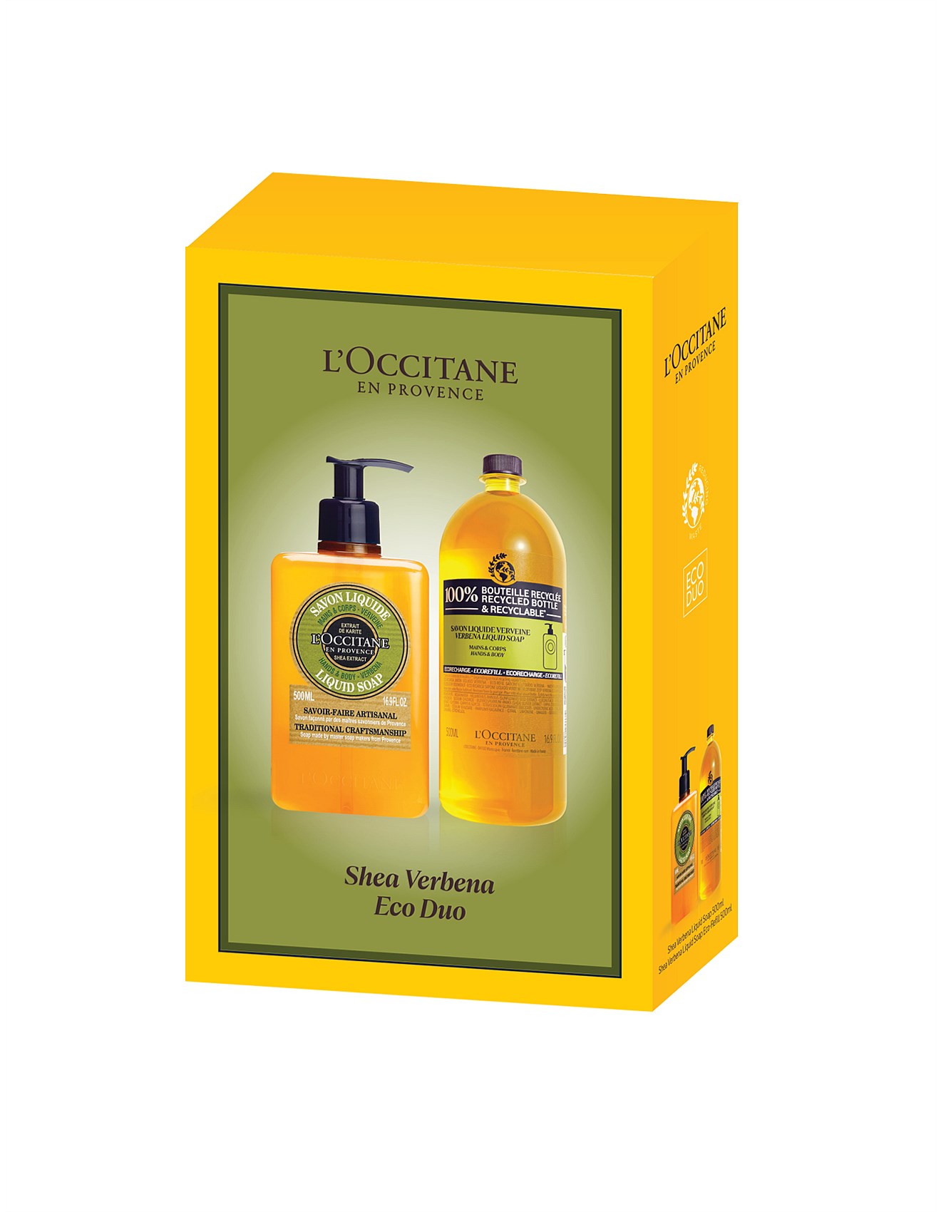 L'occitane Shea Verbena Eco Duo | David Jones