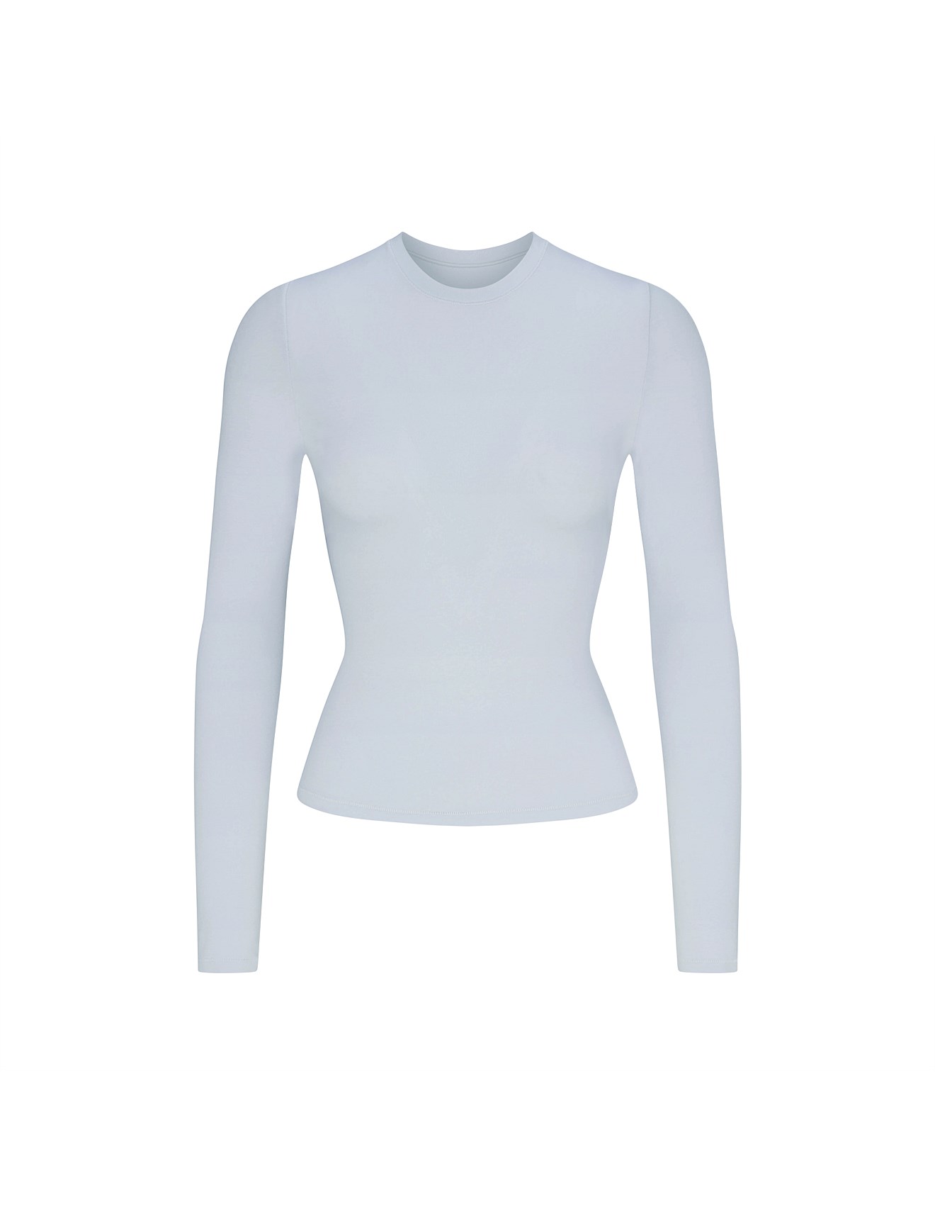 Skims Cotton Jersey Long Sleeve T-shirt | David Jones