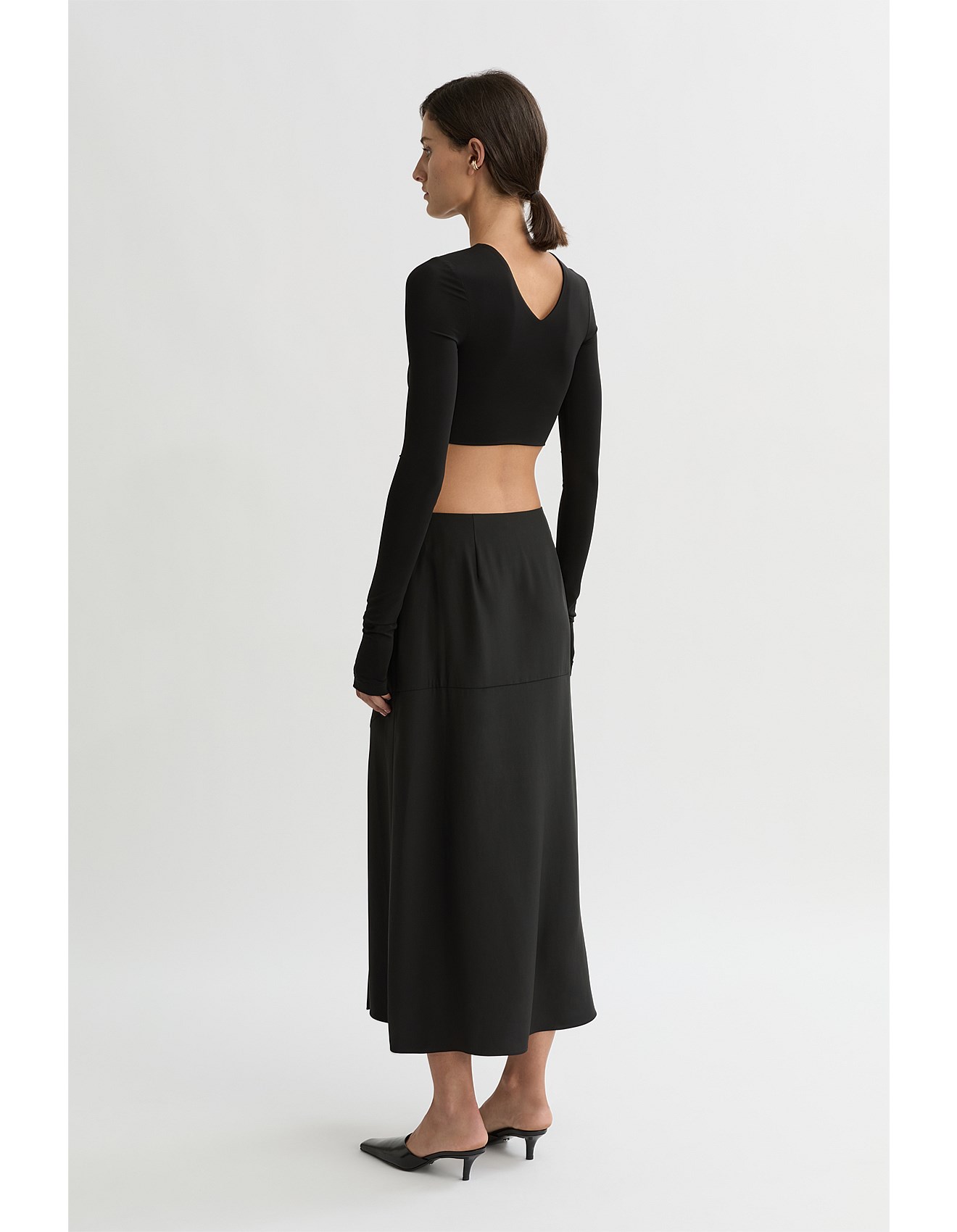 Willow Carmelia Silk Slip Skirt | David Jones
