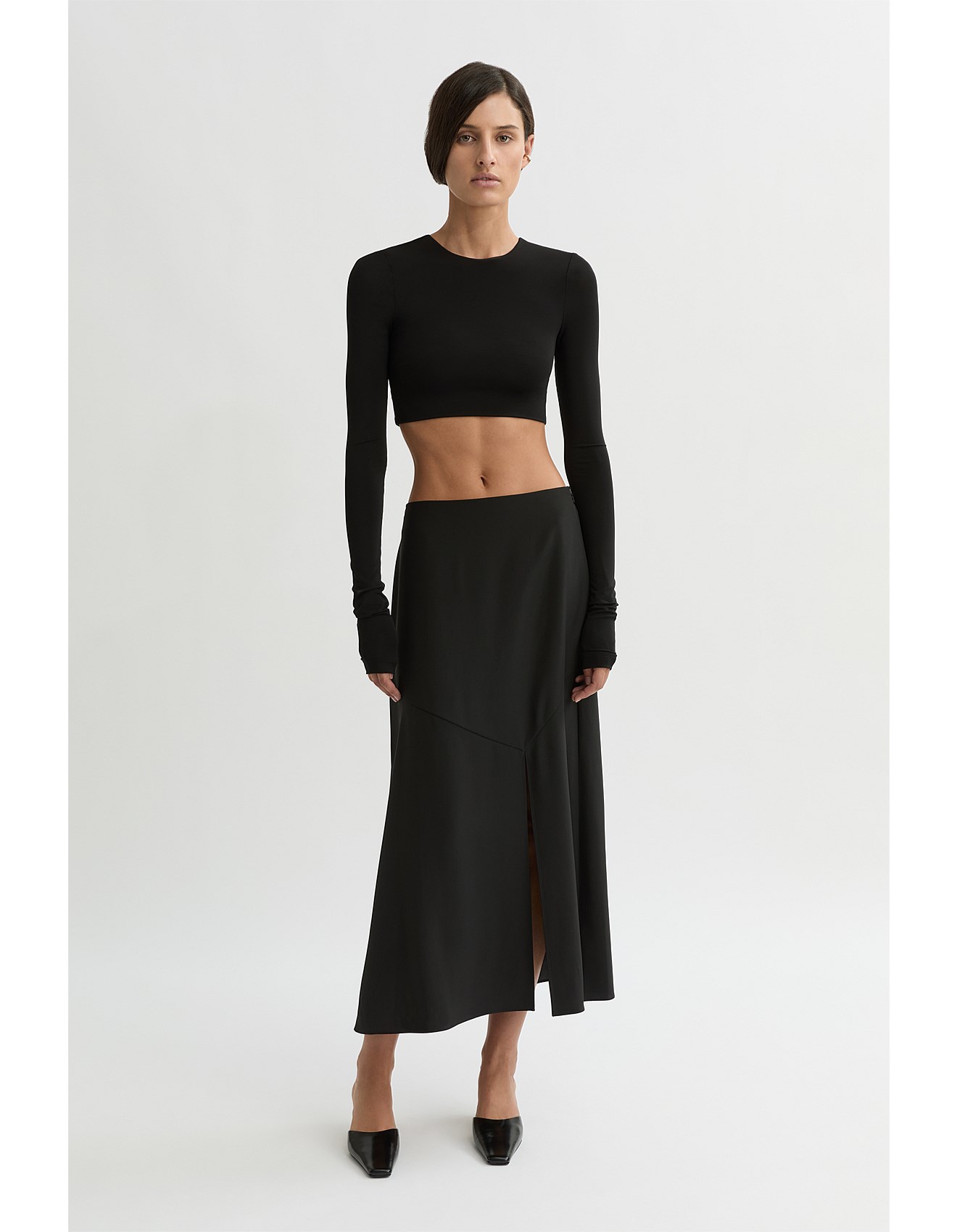 Willow Carmelia Silk Slip Skirt | David Jones