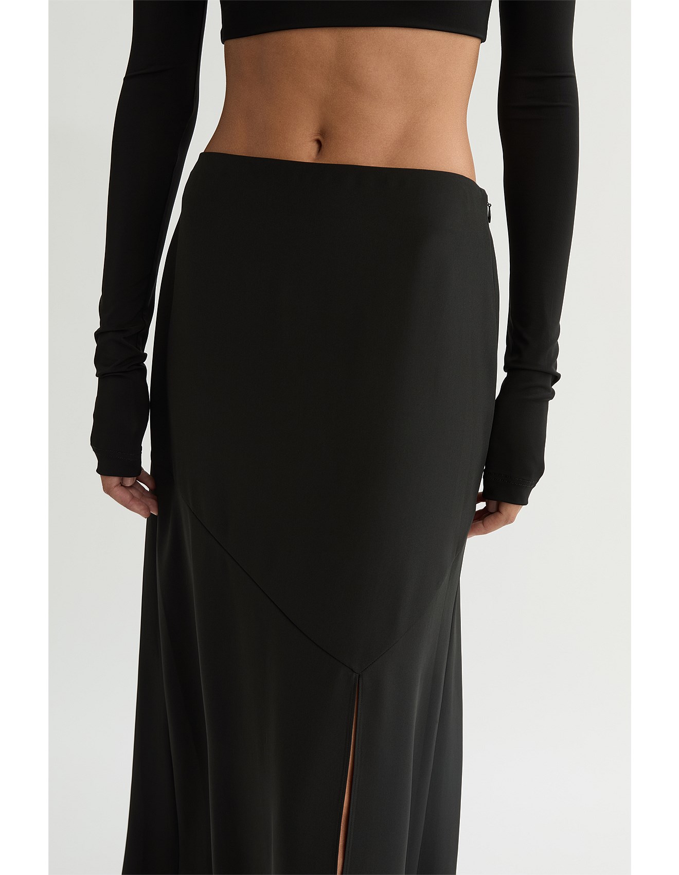 Willow Carmelia Silk Slip Skirt | David Jones
