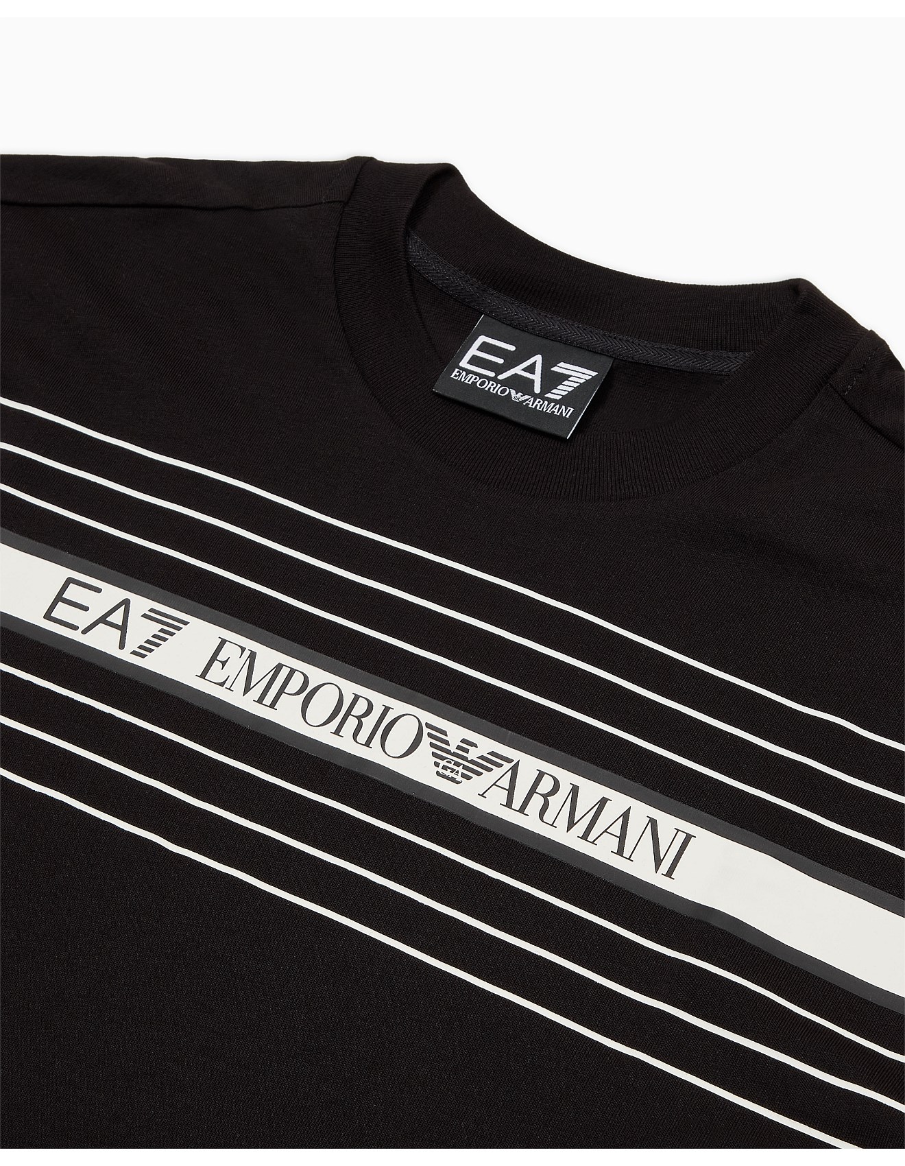 Ea7 Train Logo Series Boy Tee Extended Logo | David Jones