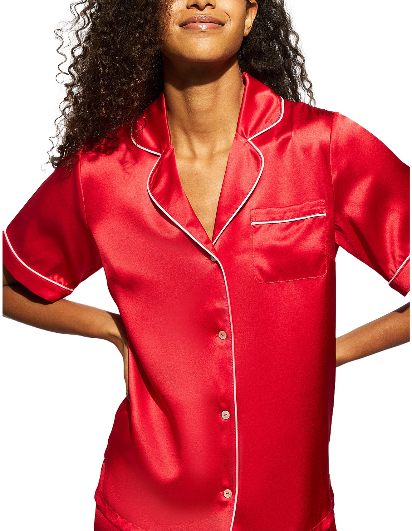 Ginia Fine Finishes Short Pajama | David Jones