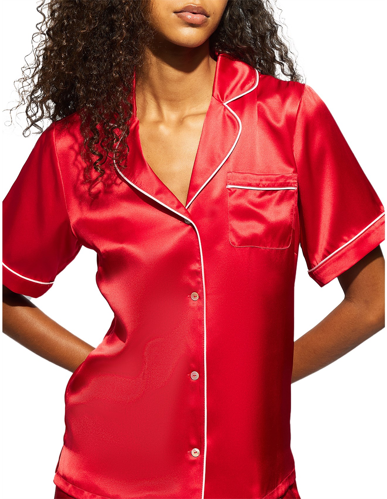 Ginia Fine Finishes Short Pajama | David Jones