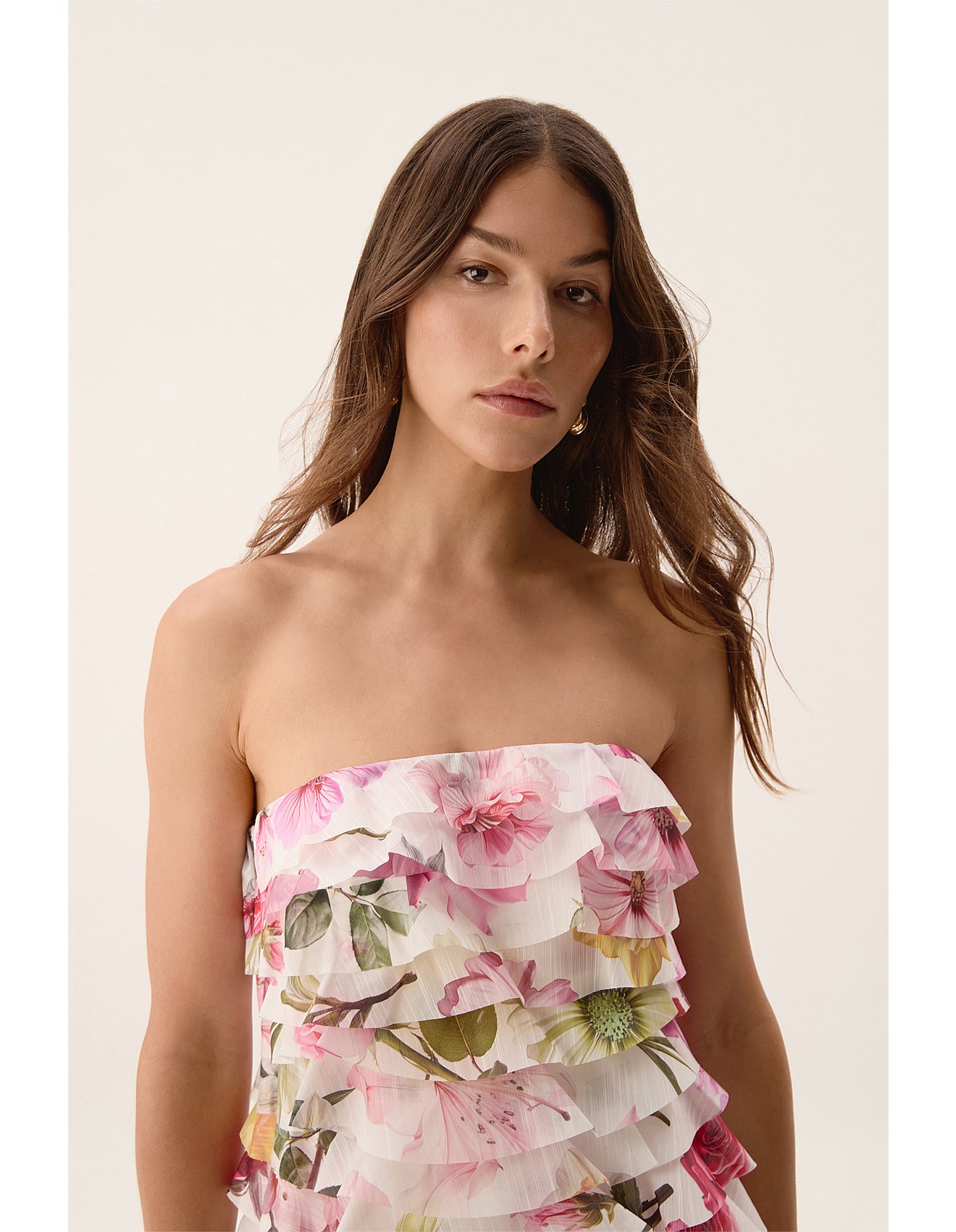 Aje Fleur Pleated Gown | David Jones