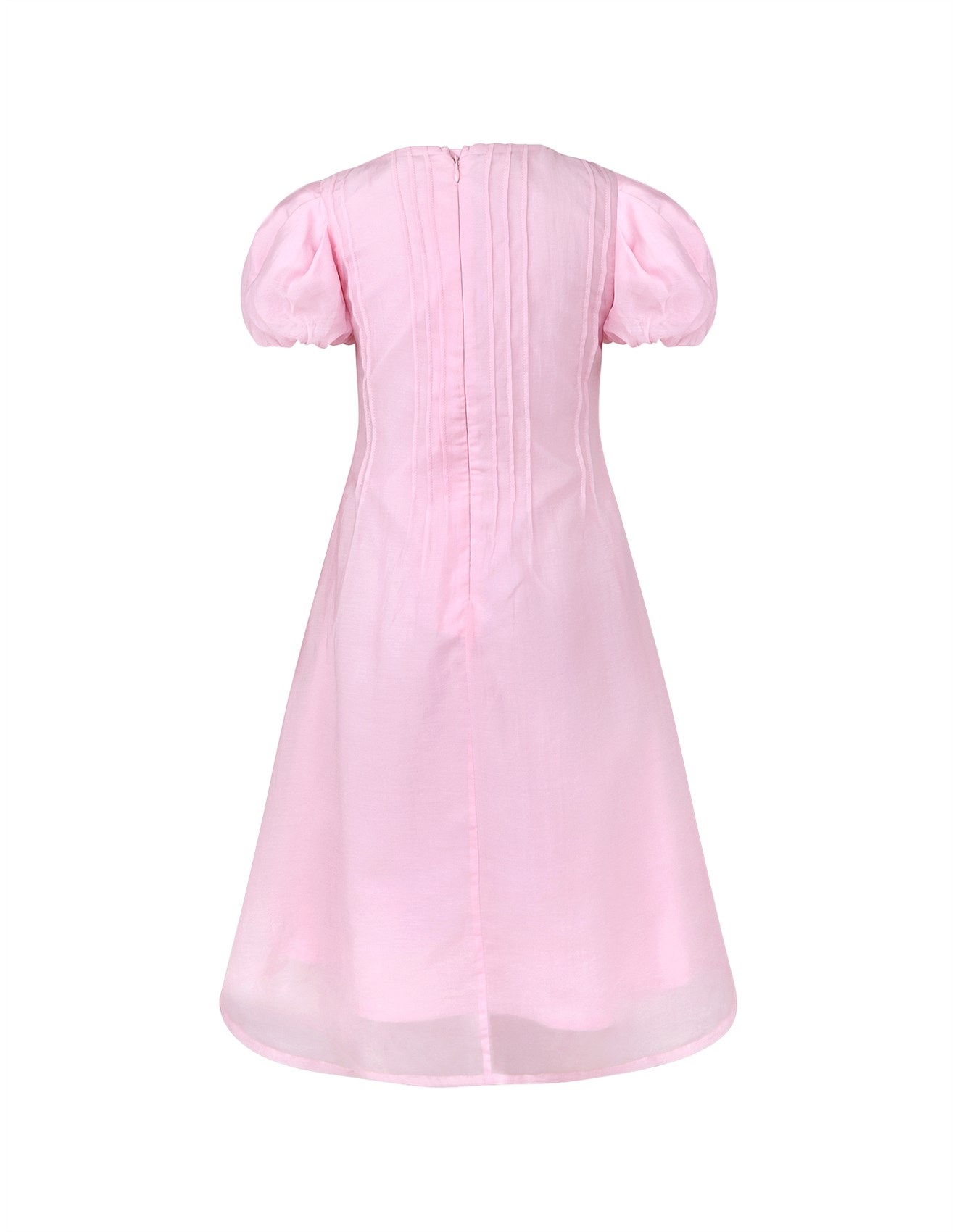Saffron & Clover Madi Organza Pleat Dress | David Jones