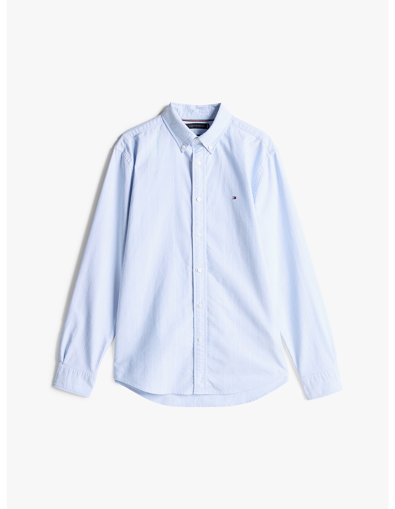 Tommy Hilfiger Regular Fit Stripe Oxford Shirt | David Jones