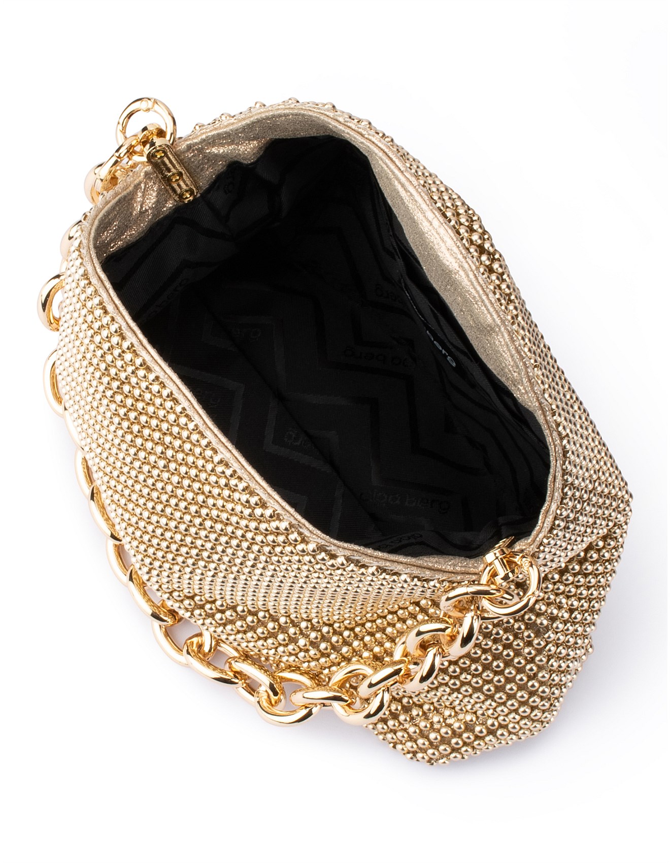 Olga Berg Skylar Ball Mesh Bag | David Jones