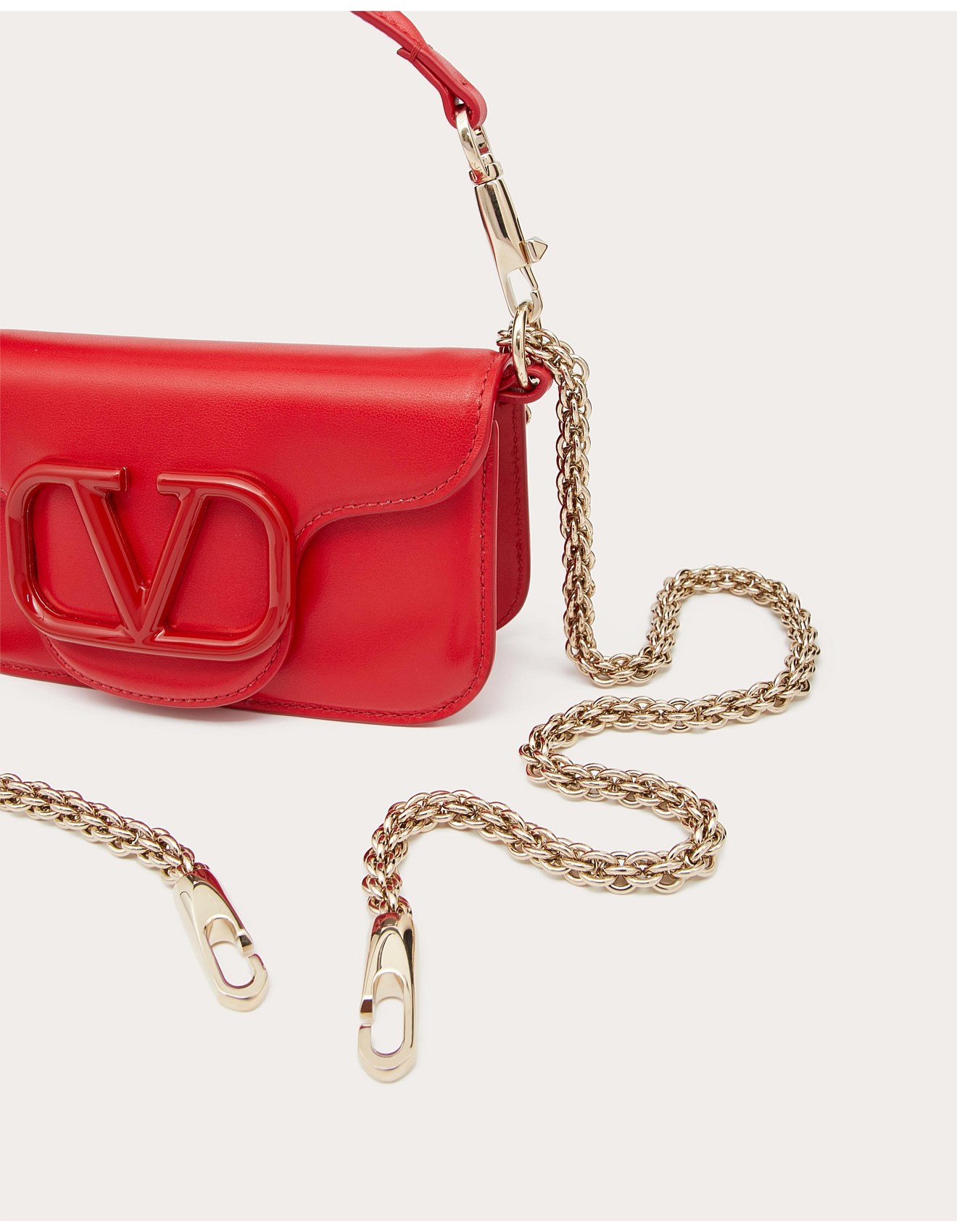 Valentino Loco'small Shoulder Bag In Calfskin Leather | David Jones
