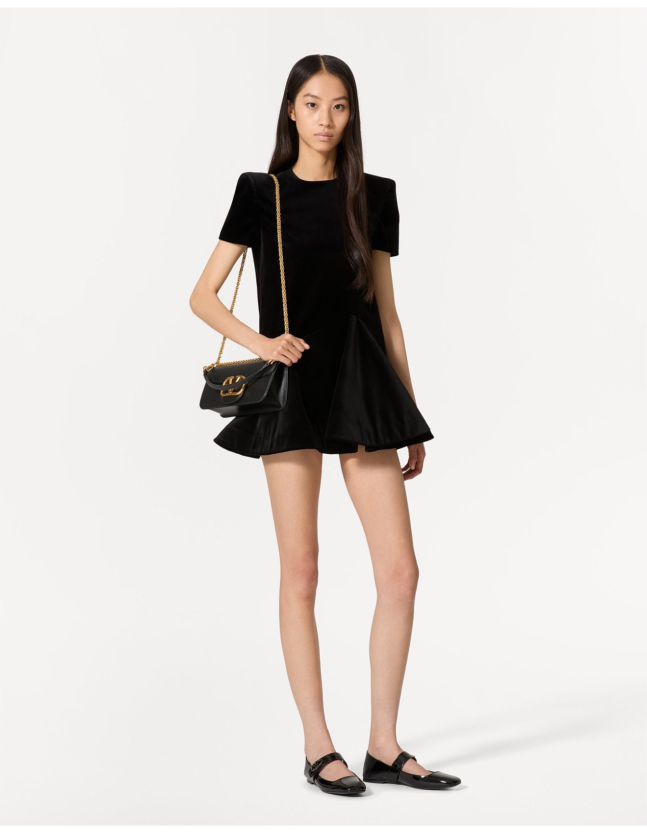 Valentino Loco'shoulder Bag In Calfskin Leather | David Jones