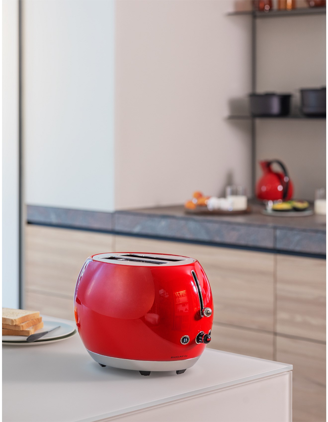 Bugatti Romeo 2 Slice Toaster | David Jones