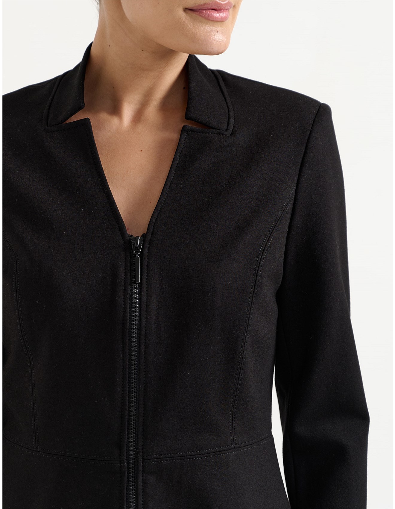 David Jones Collection Ponte Peplum Jacket | David Jones