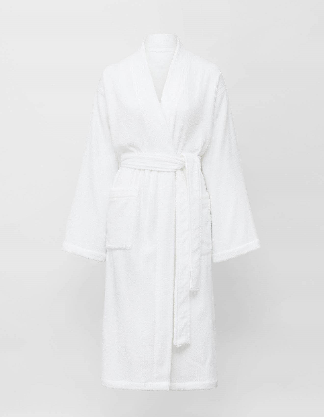 Sheridan Living Textures Towelling Robe -L/xl In White | David Jones