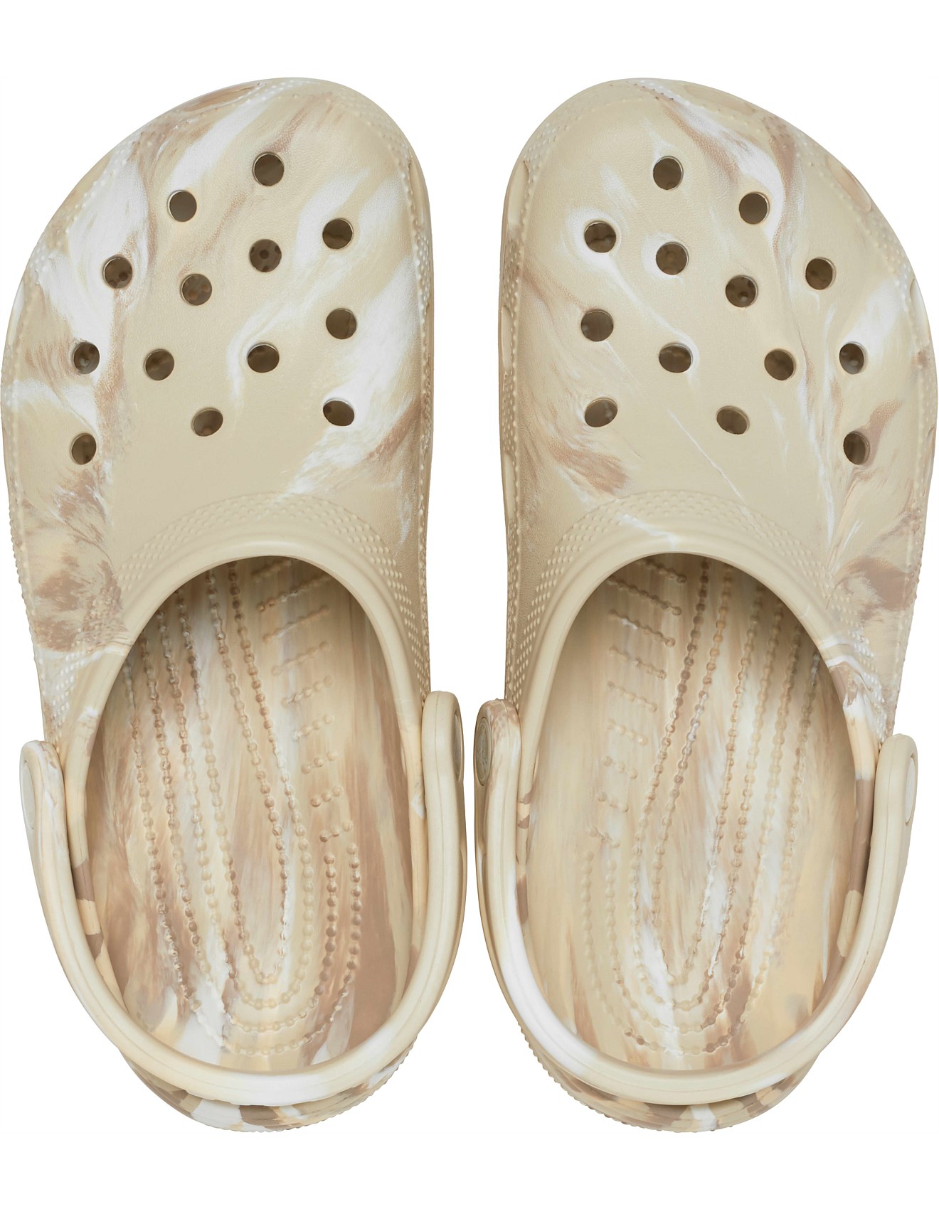Crocs Classic Marbled Clog Bone/mlti Shoe | David Jones
