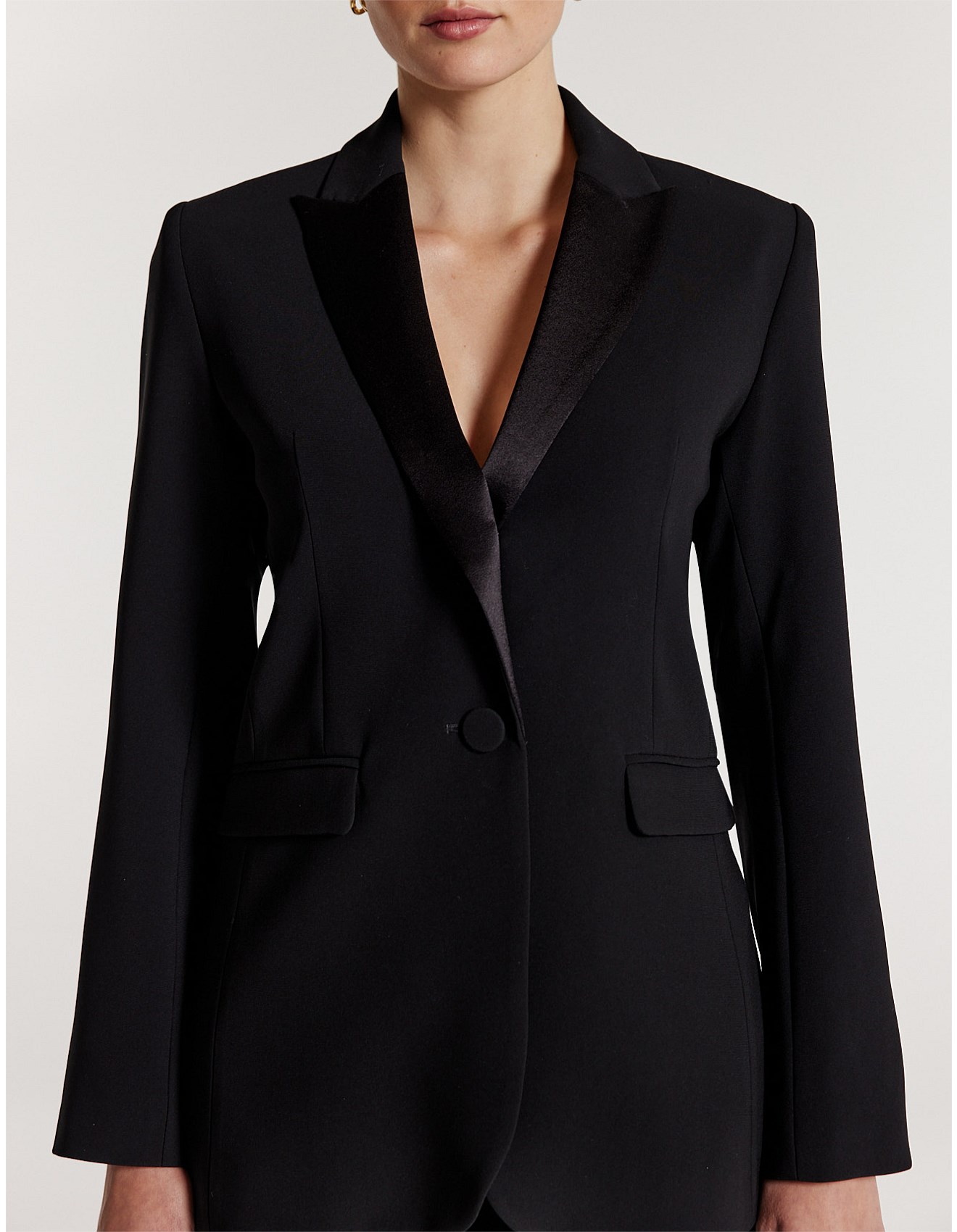Perri Cutten Tuxedo Jacket | David Jones