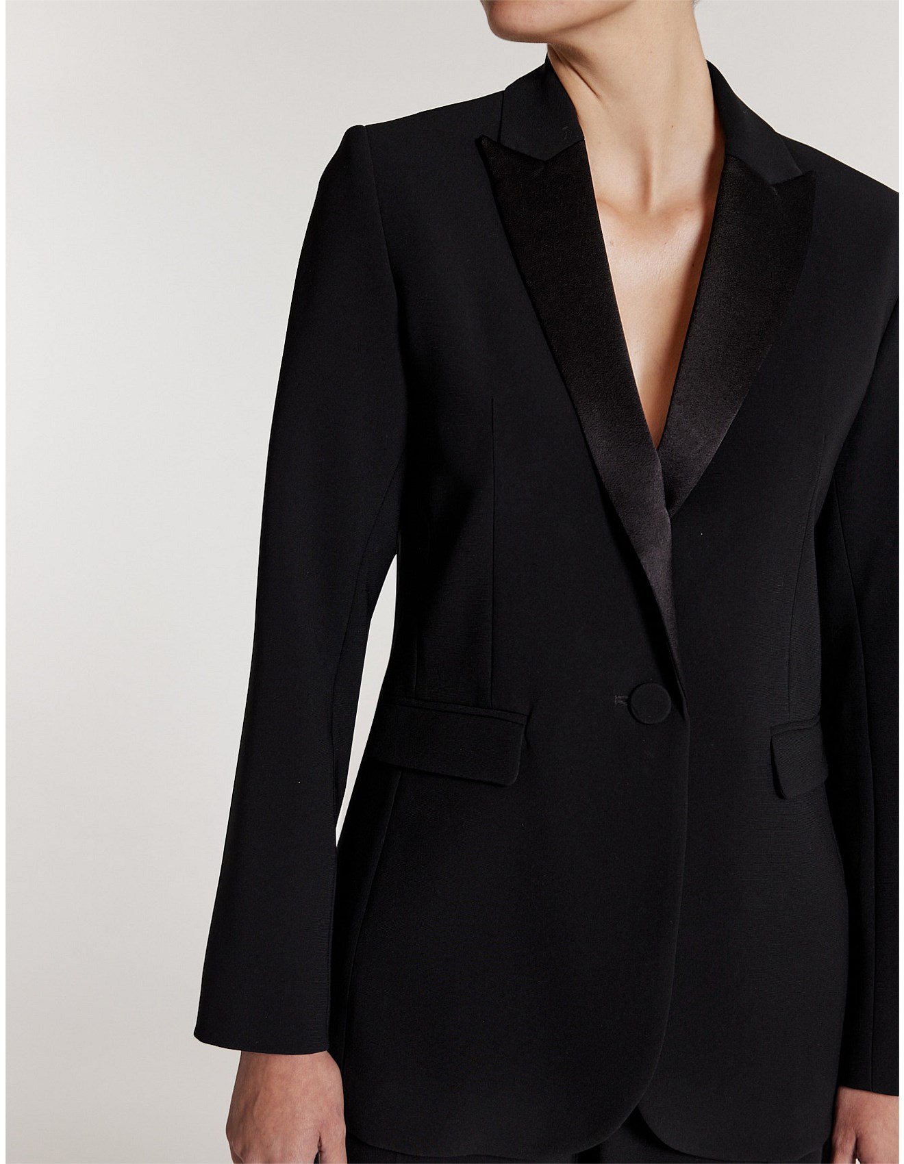 Perri Cutten Tuxedo Jacket | David Jones