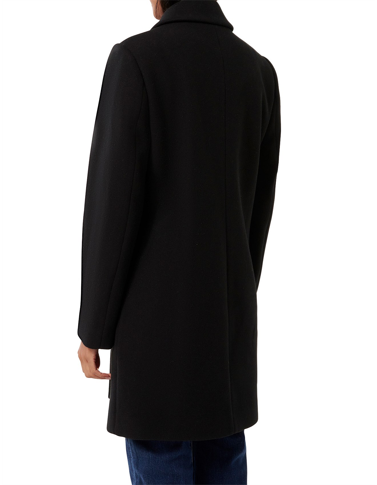 Forever New Cassie Petite Single Breasted Coatigan | David Jones